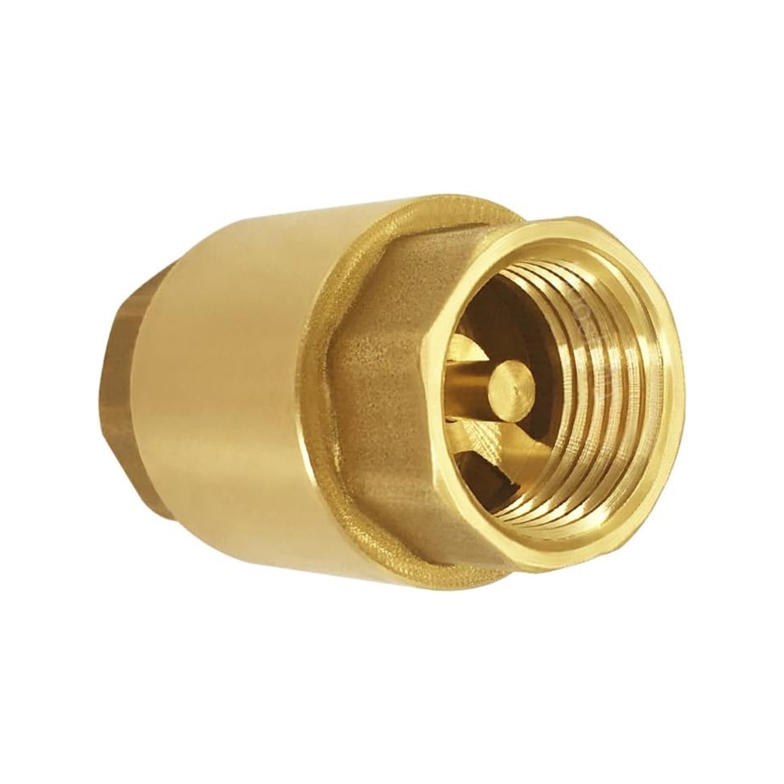 APPLAYERR Heavy Duty Brass One Way Check Valve 1/2 NPT Thread Stable ...