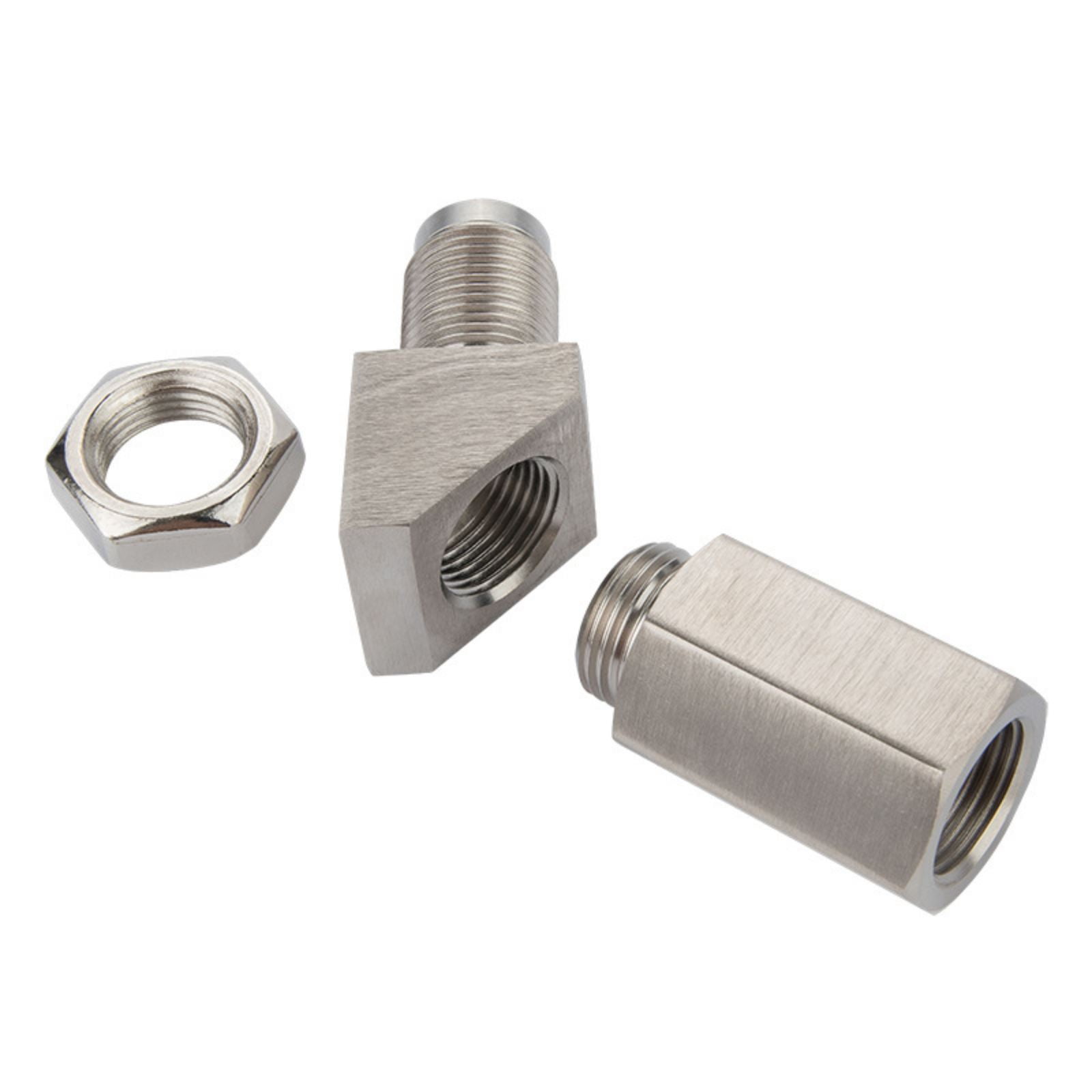 APPLAYERR Iron M18 x 1.5 Threaded Pipe Fitting Adapter 45 Degree Angle ...