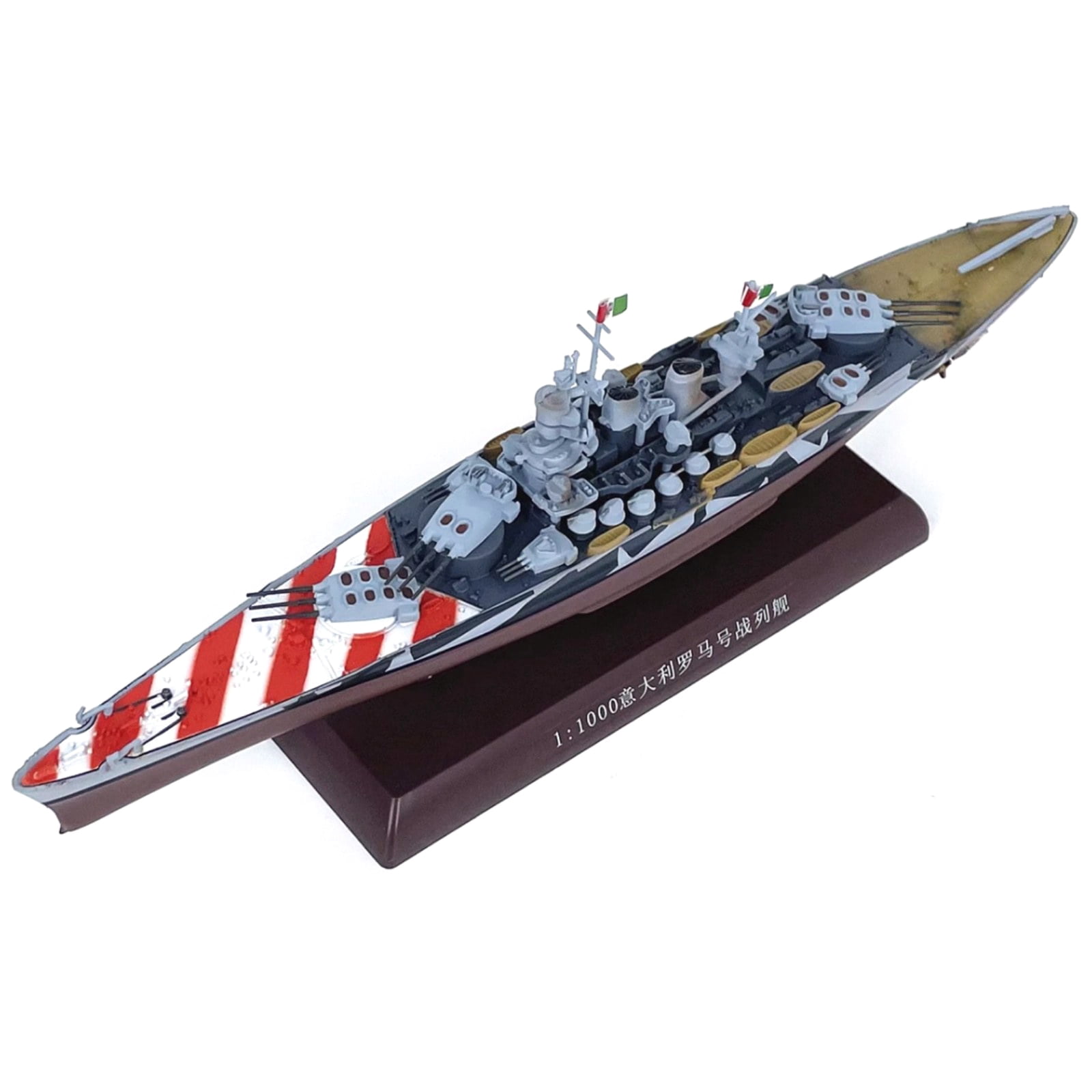 APPLAYERR Italian Battleship Roma Miniature Ship Model 1:1000, Perfect ...