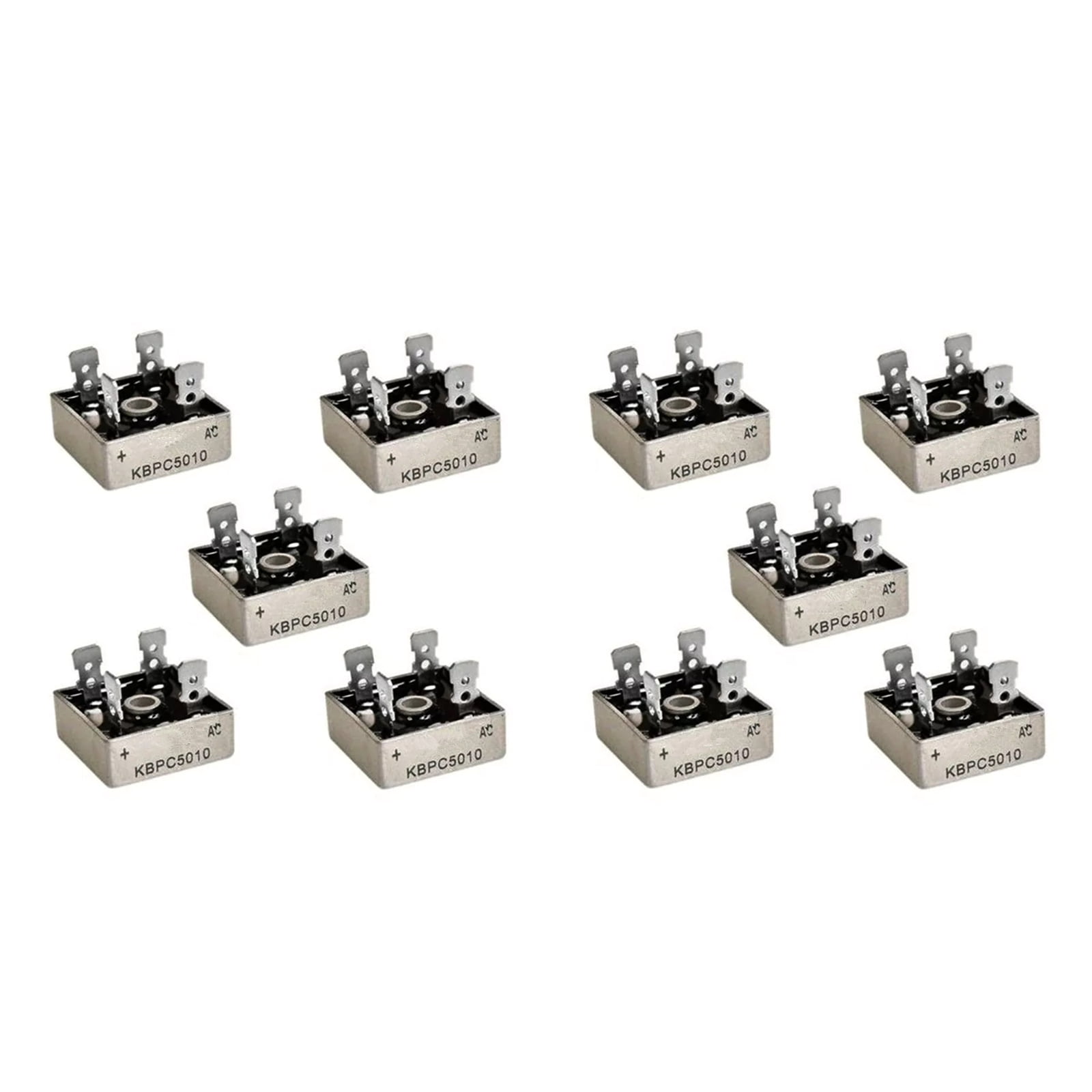 APPLAYERR KBPC5010 Diode Bridge Rectifier 50A 1000V Metal Case Single ...