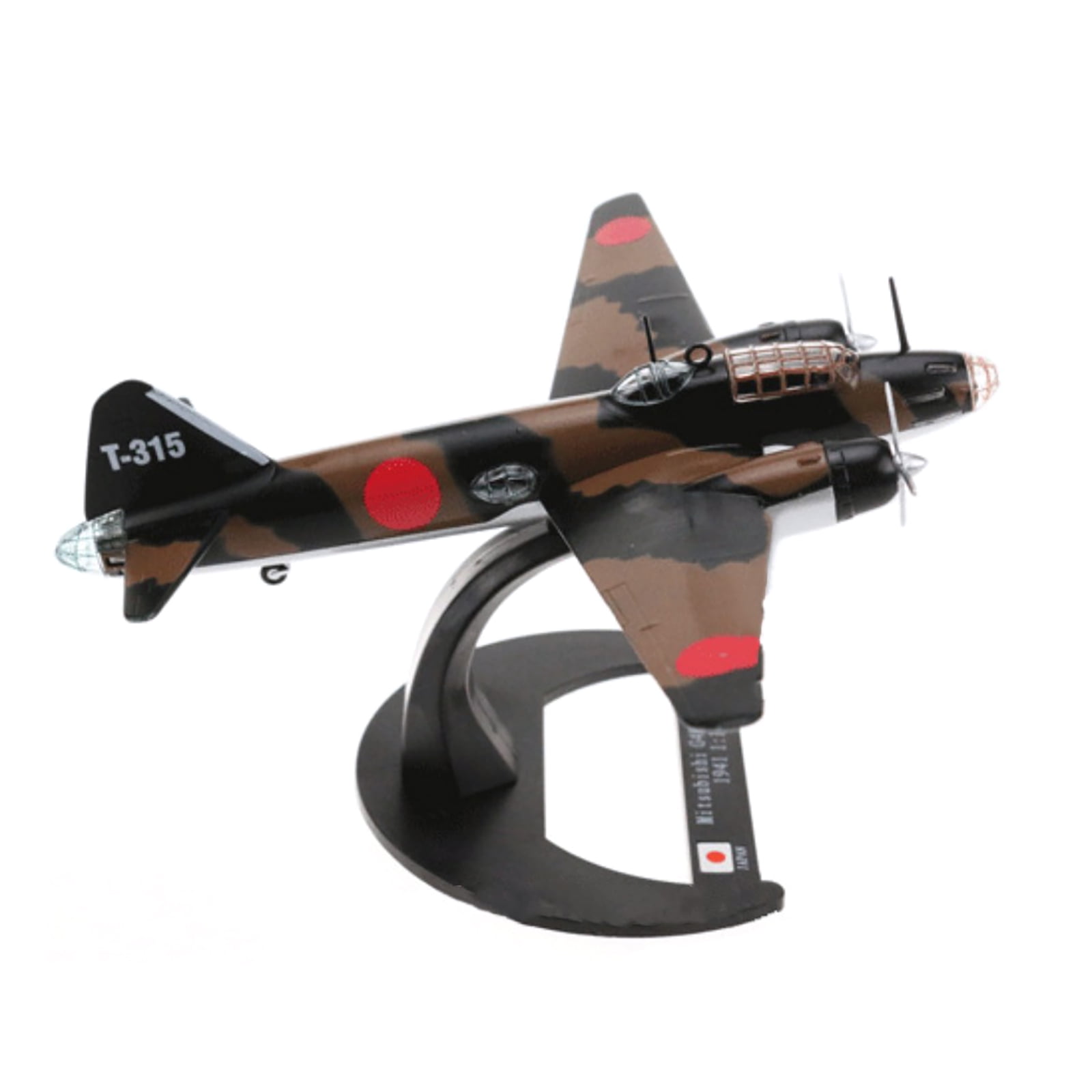 APPLAYERR Premium Alloy WWII G4M Betty Bomber Model Plane 1:144 Scale ...
