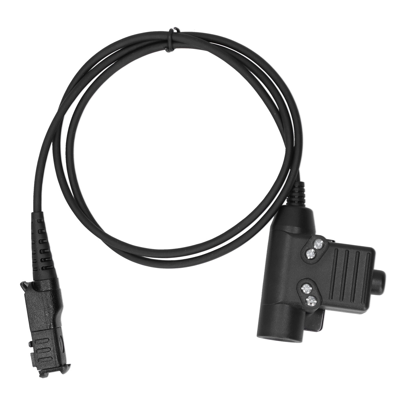 APPLAYERR Quality 80cm PTT Cable for Motorola Radios Military Standard ...