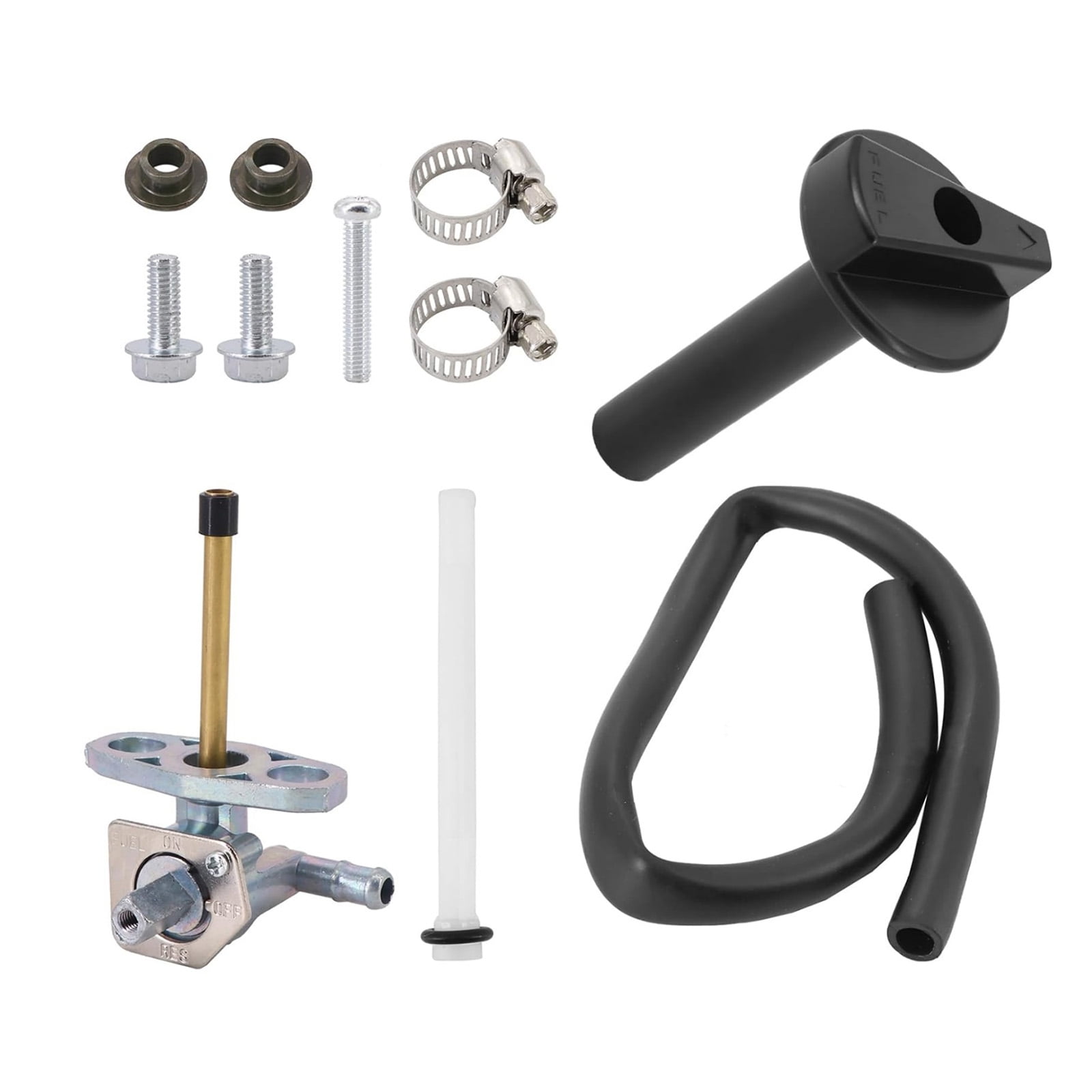 APPLAYERR Standard Fuel Tank Petcock Valve Kit New ABS Material Direct ...