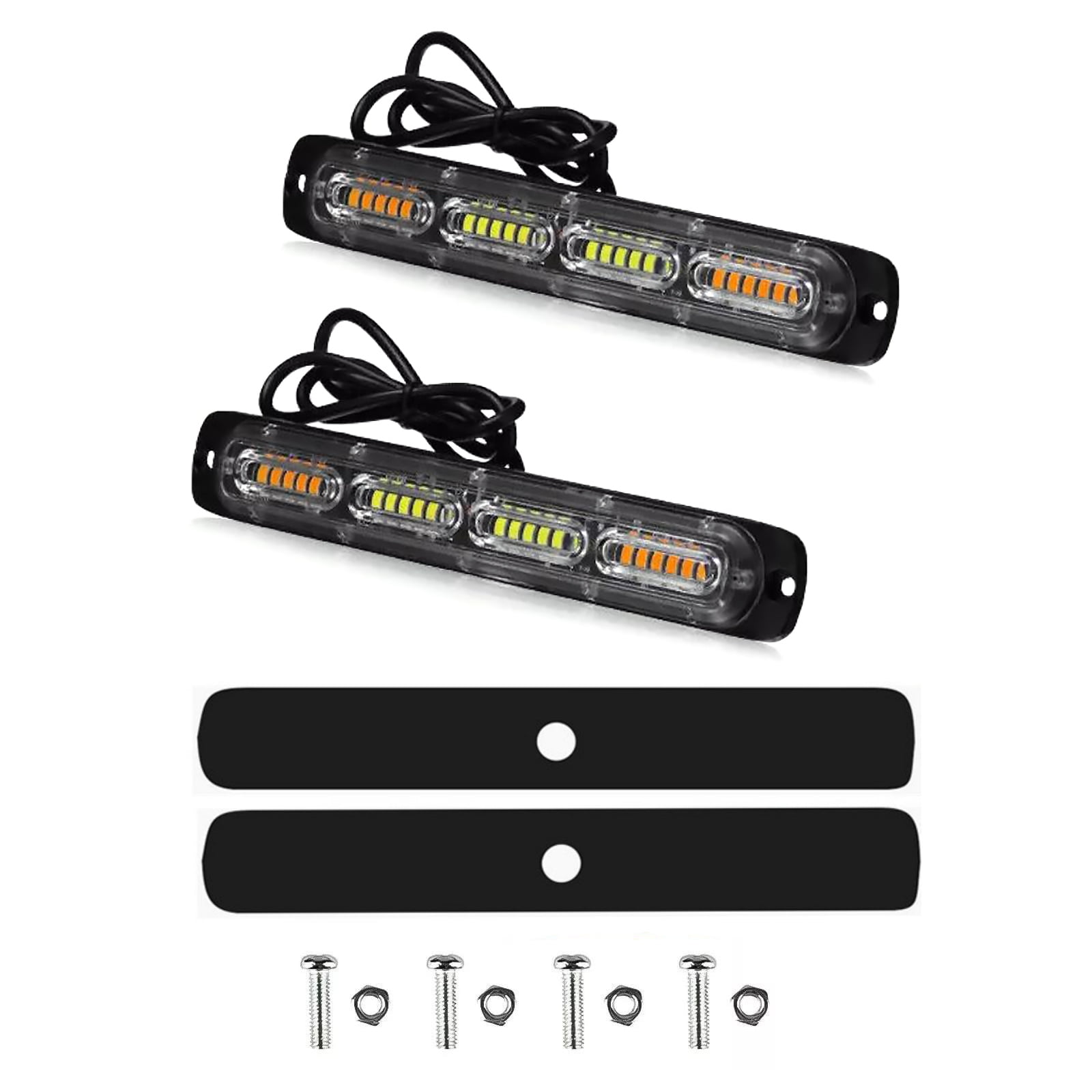 APPLAYERR Strobe Flashing Lights 24 LED 18 Patterns 12-24V for Public ...