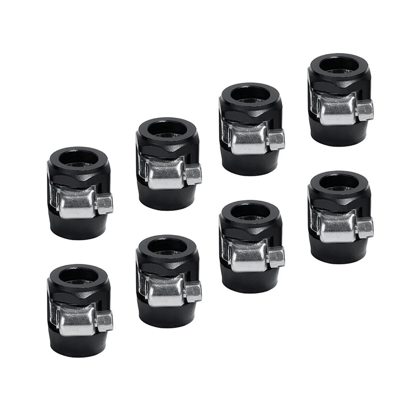 APPLAYERR Universal AN6 Hose Clamps for Fuel Water Oil Air Lines ...