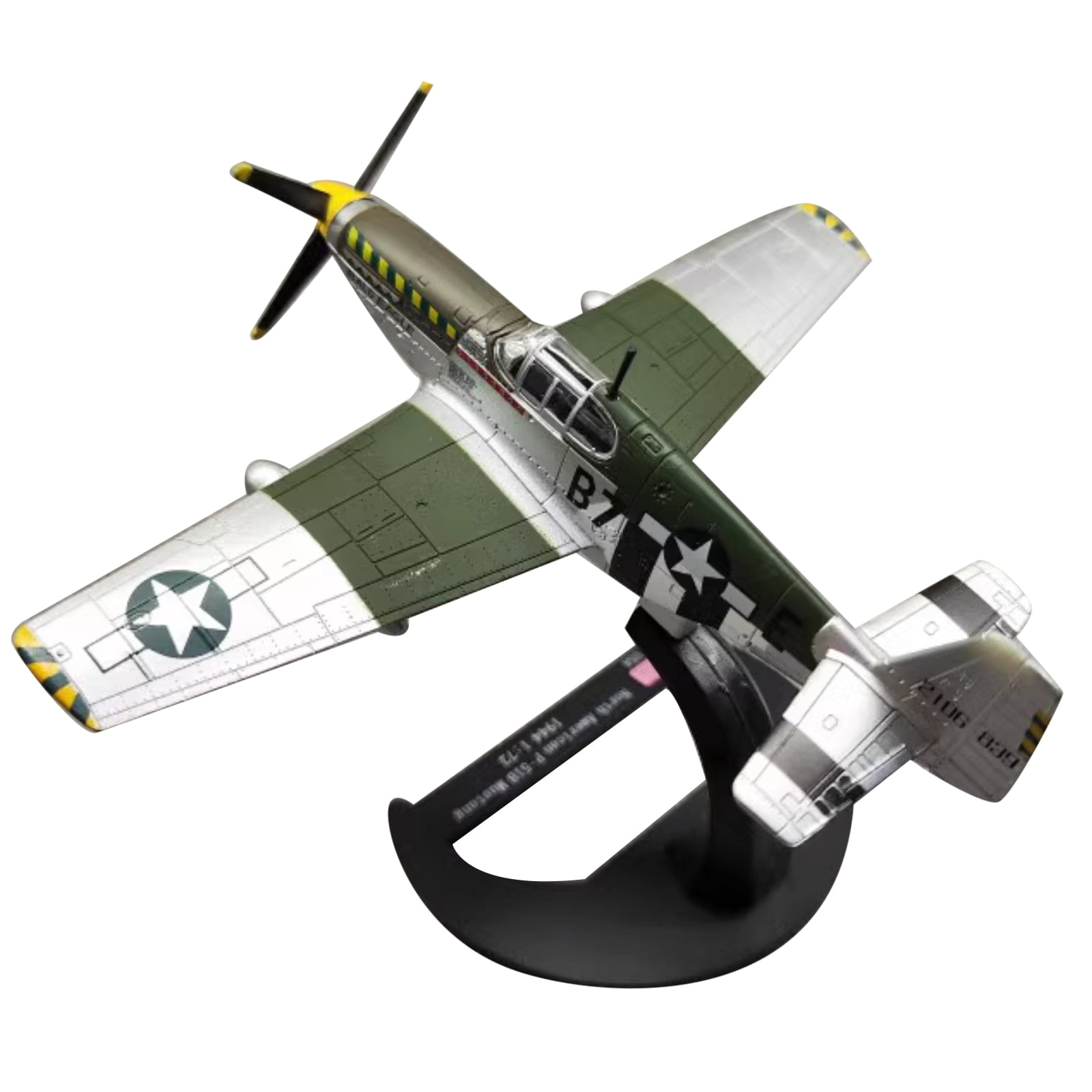 APPLAYERR WWII P-51B Mustang Fighter Replica - Detailed Craftsmanship ...