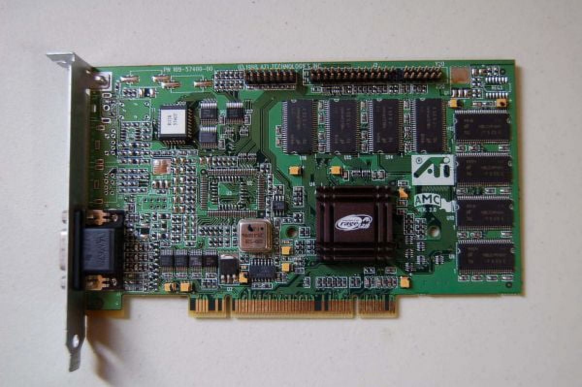 APPLE 630-2896 ATI RAGE 128 PCI GRAPHICS CARD, 109-57400-00, VER.20 ...