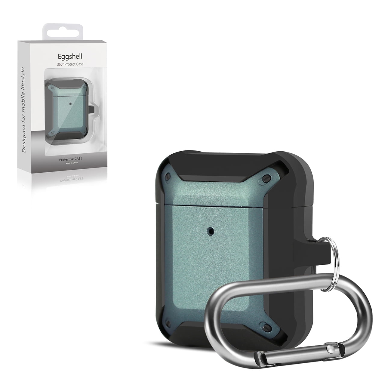 APPLE AIRPODS 1/2 Phone Cases, Eggshell 360 degree Protect Case for Airpods 1 / Airpods 2 In ...