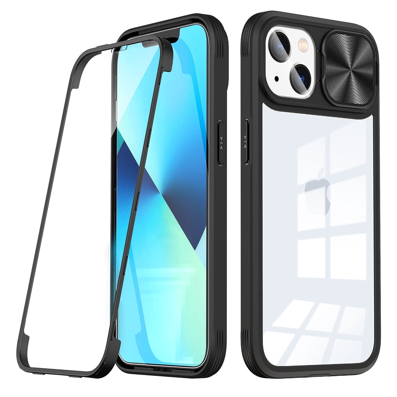 For APPLE IPHONE 14 PLUS Phone Cases, Full Protection Hybrid Cover With ...
