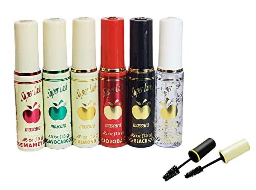 APPLE Super Lash Mascara 6 Pieces Promote Growth Natural Volume Full ...