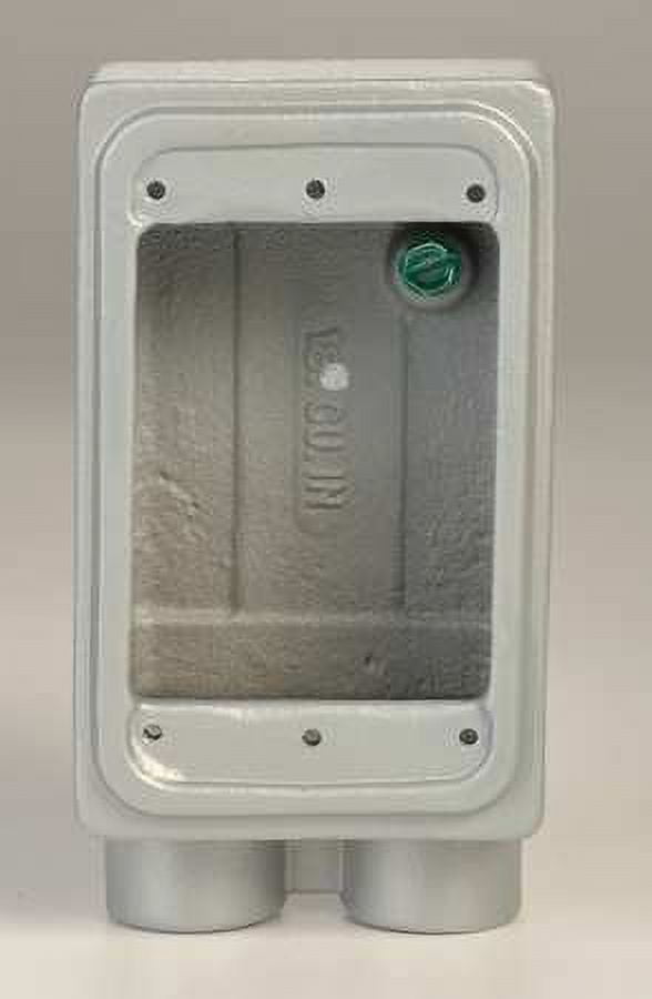 Appleton FSS150, Cast Hub Device Box, Single Gang Threaded, 1 PC ...
