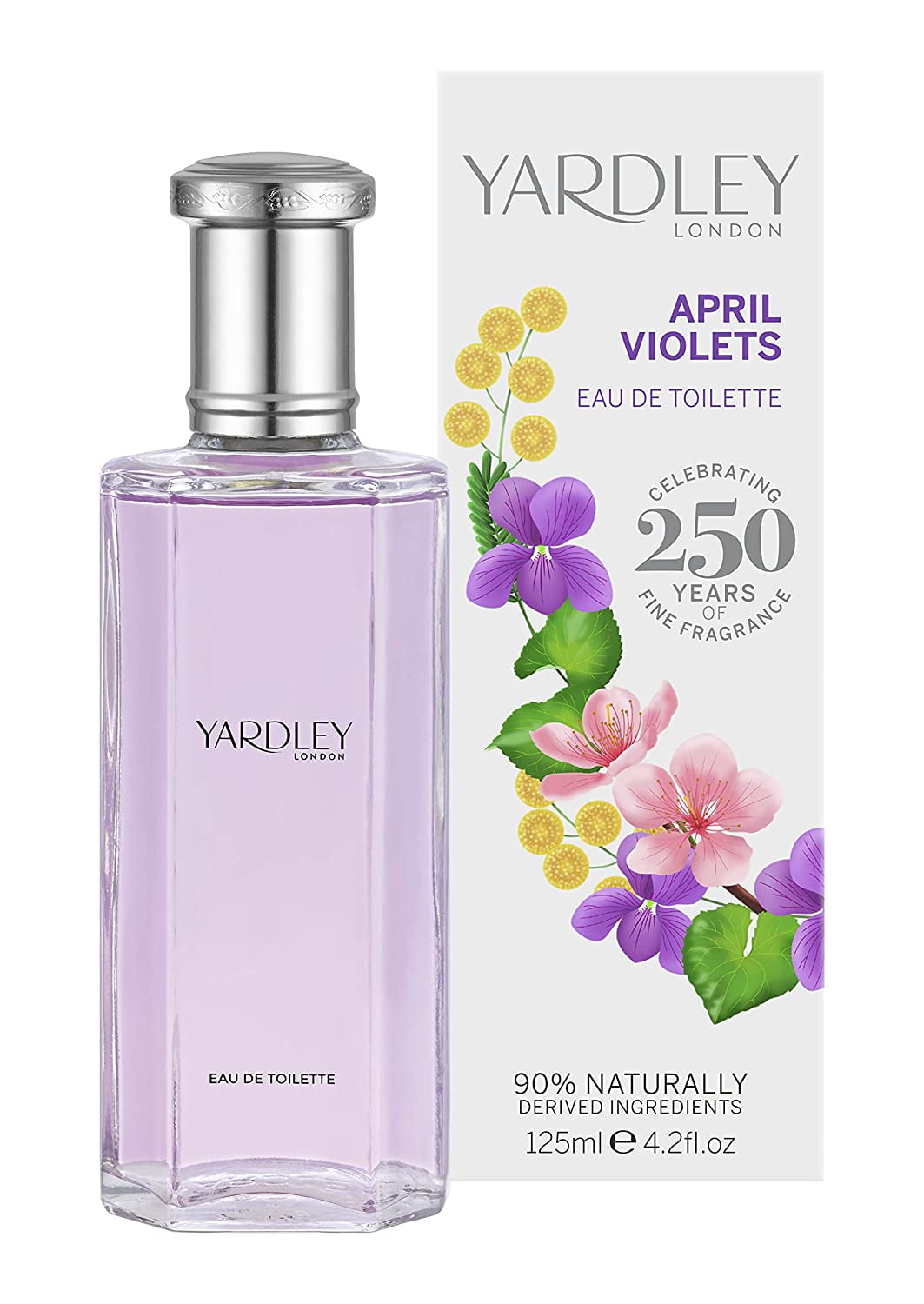 APRIL VIOLETS - Yardley Of London EDT SPR 4.2 oz / 125 ml, Multi ...