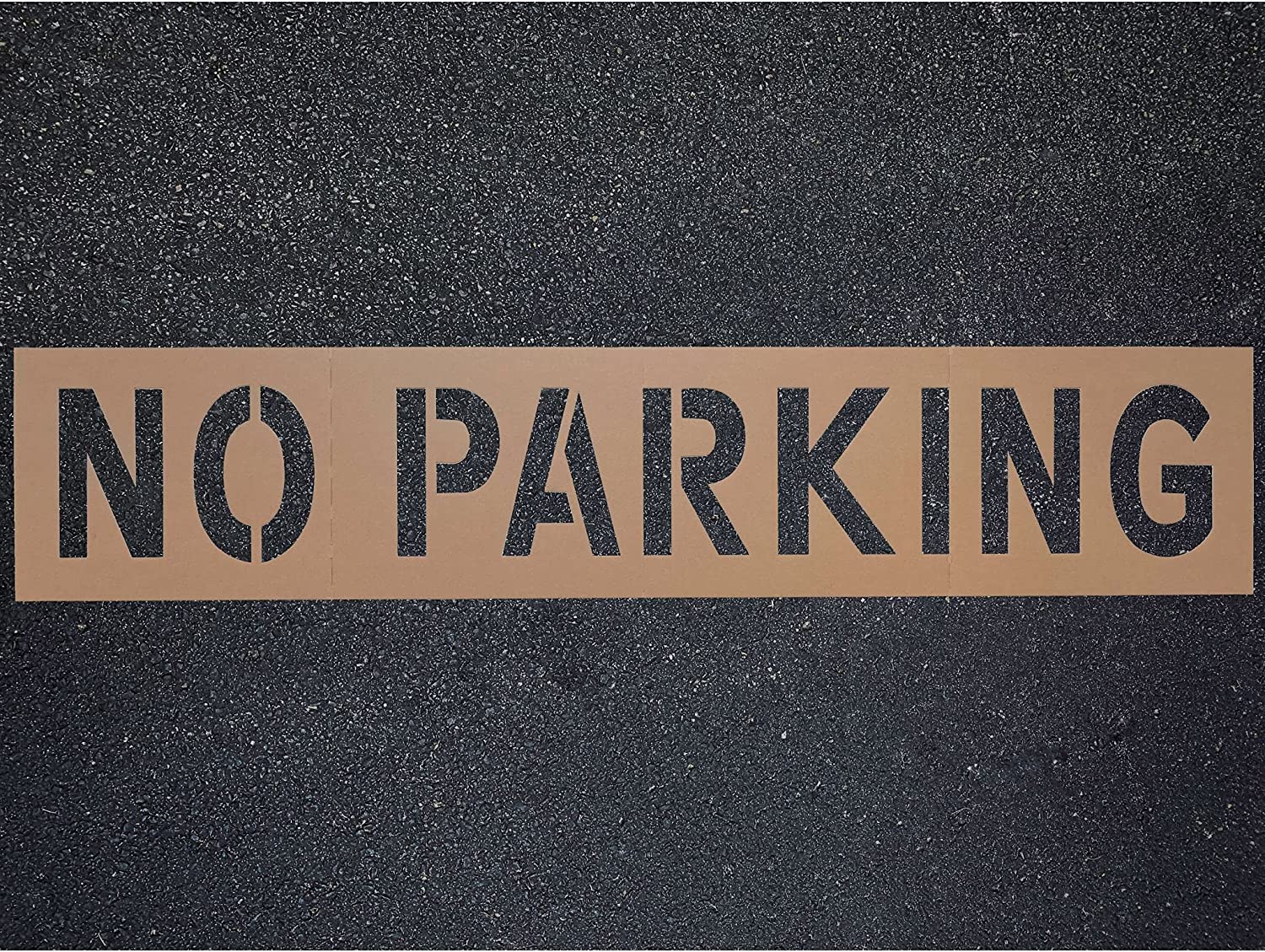APS 12" NO Parking Stencils for Lots, Curbs, Garages | Reusable Lot ...