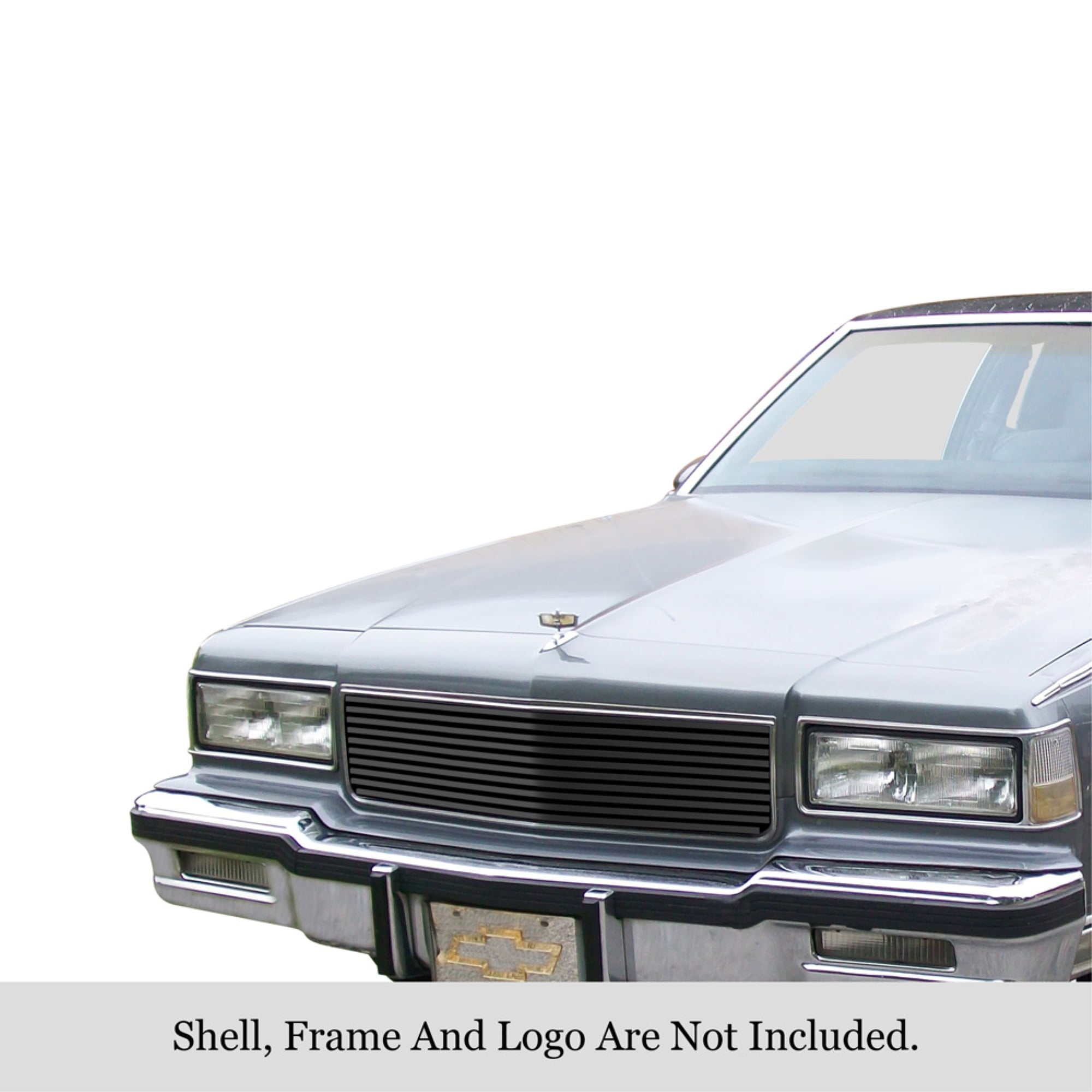 1986-1990 Chevy Caprice Stainless Steel Black Powder Coated Finish 8X6 ...