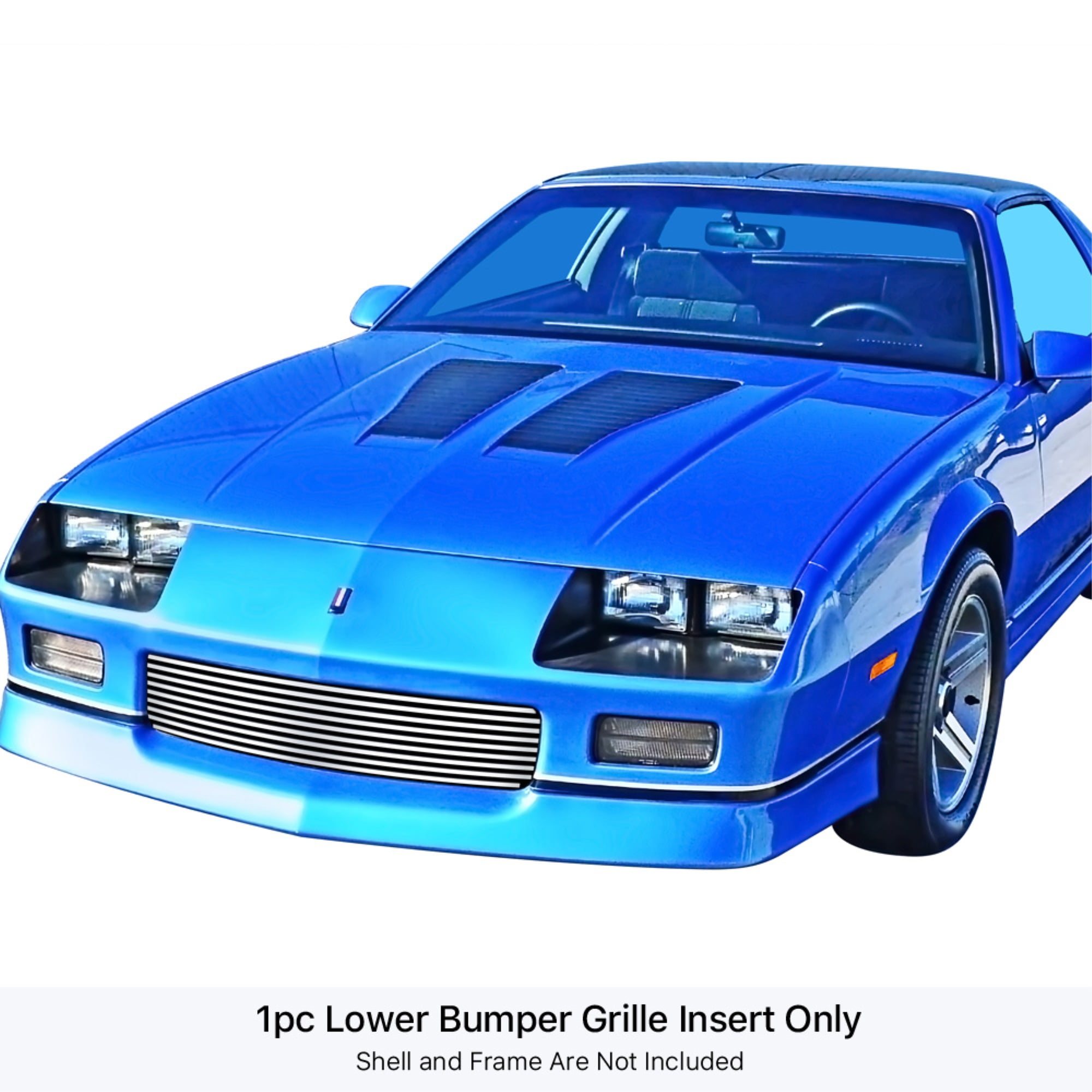 APS 1988-1992 Chevy Camaro Stainless Steel Billet Grille 8x6 horizontal ...