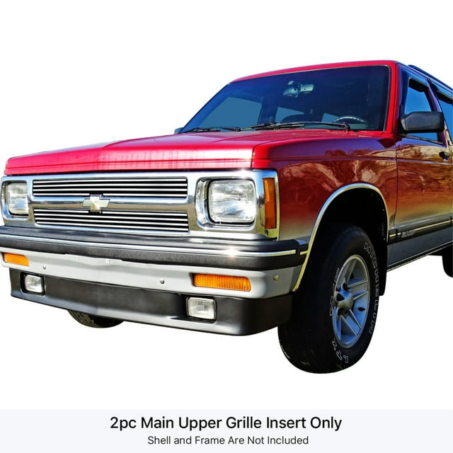 APS 1991-1992 Chevy S-10 Blazer Stainless Steel Billet Grille ...