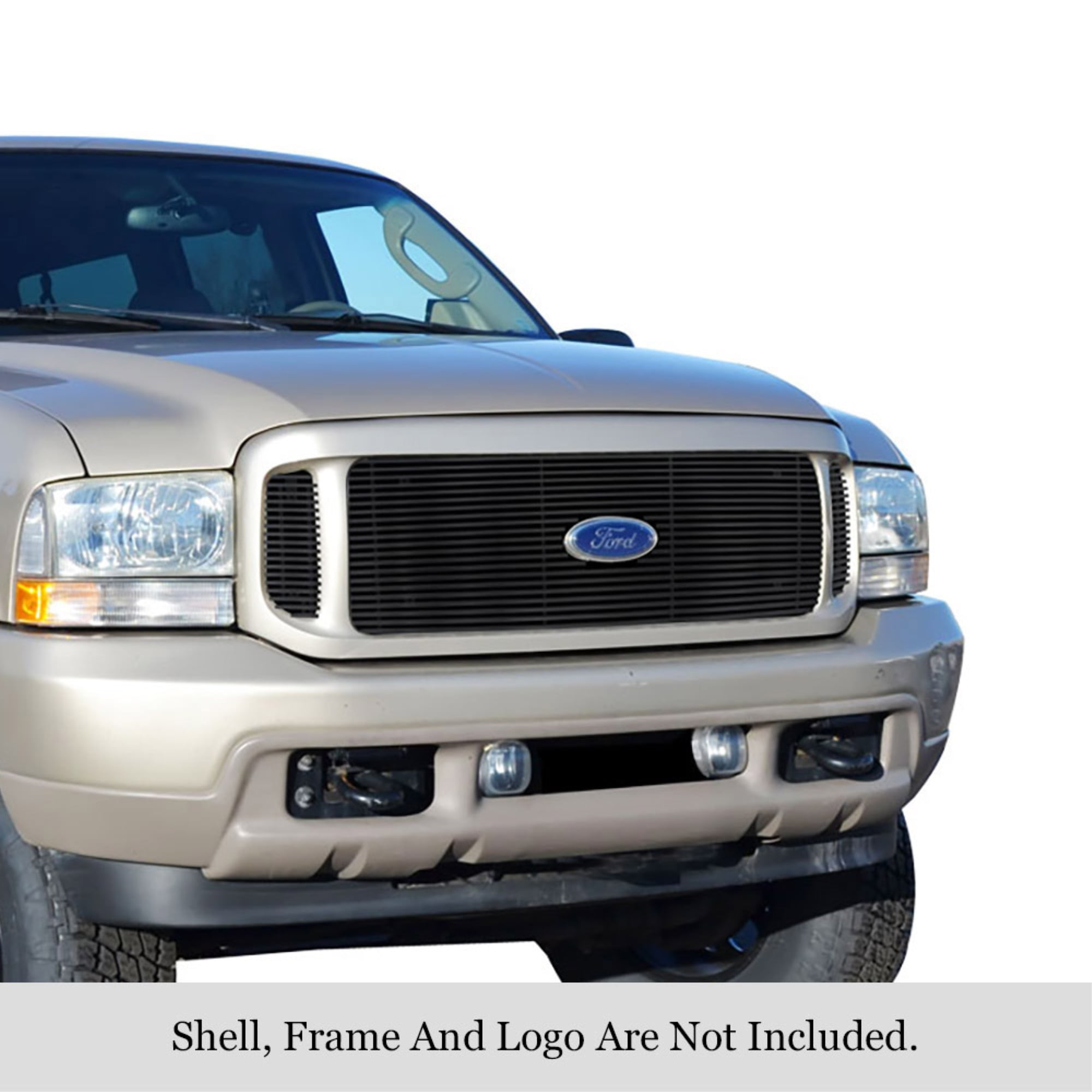 APS 2000-2004 Ford Excursion With Logo Show Black Stainless Steel ...