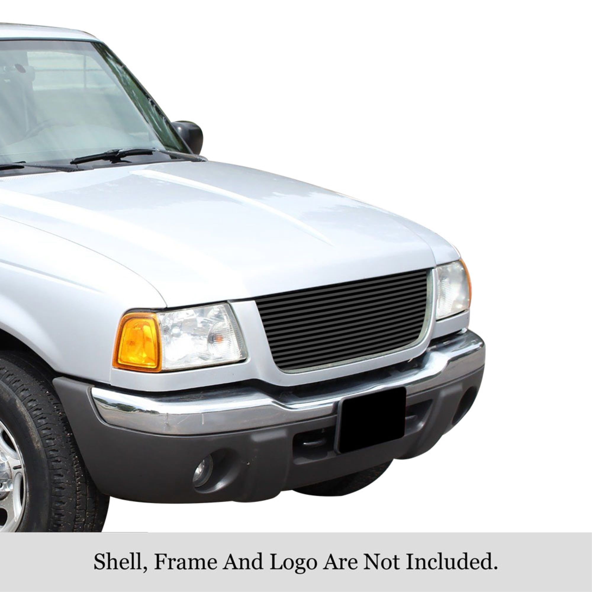APS Ford Ranger Edge XLT 4WD Grille, Black Powder Coated Finish ...