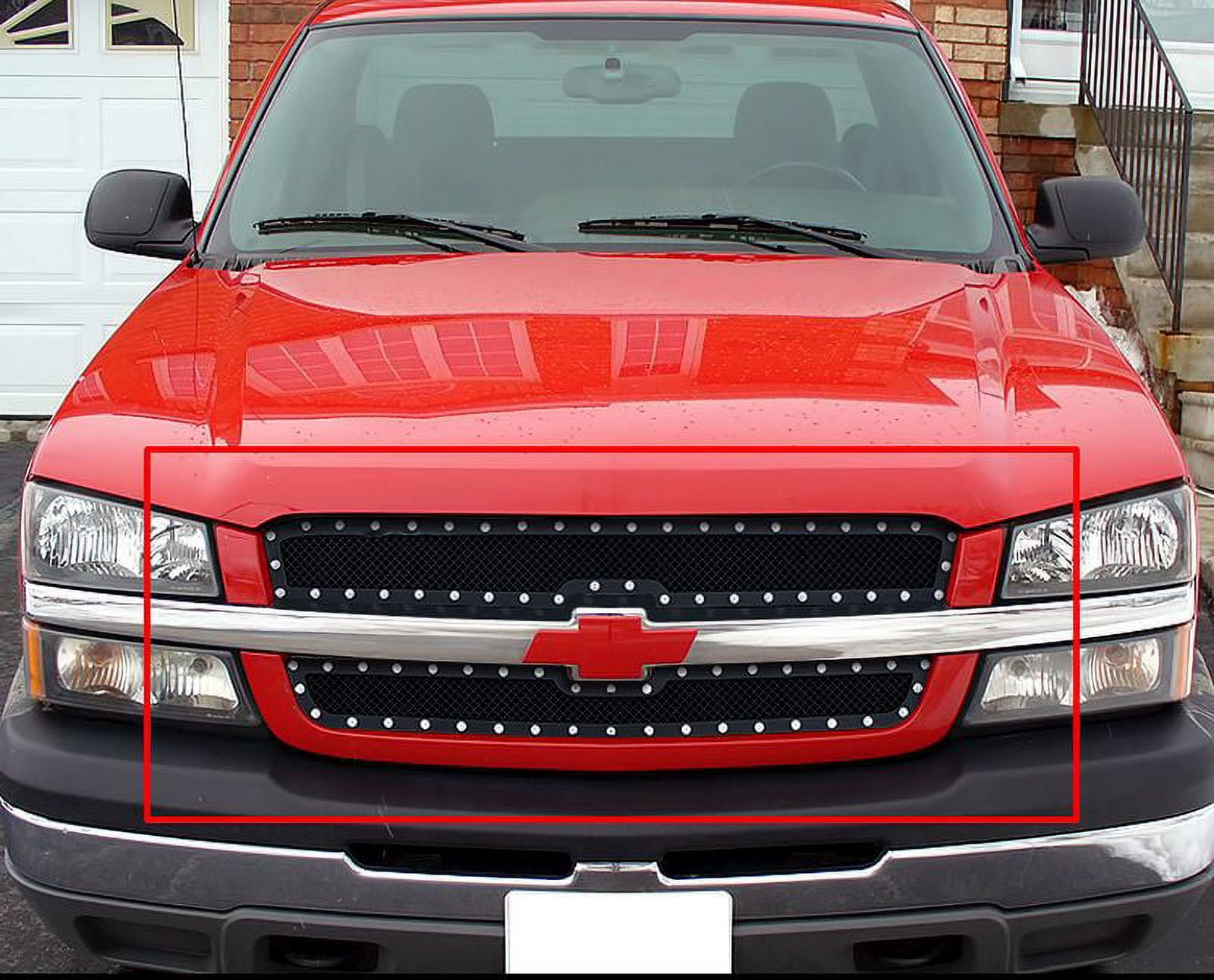 APS 2002-2006 Chevy Avalanche Without Body Cladding Rivet Grille 1.8 mm ...