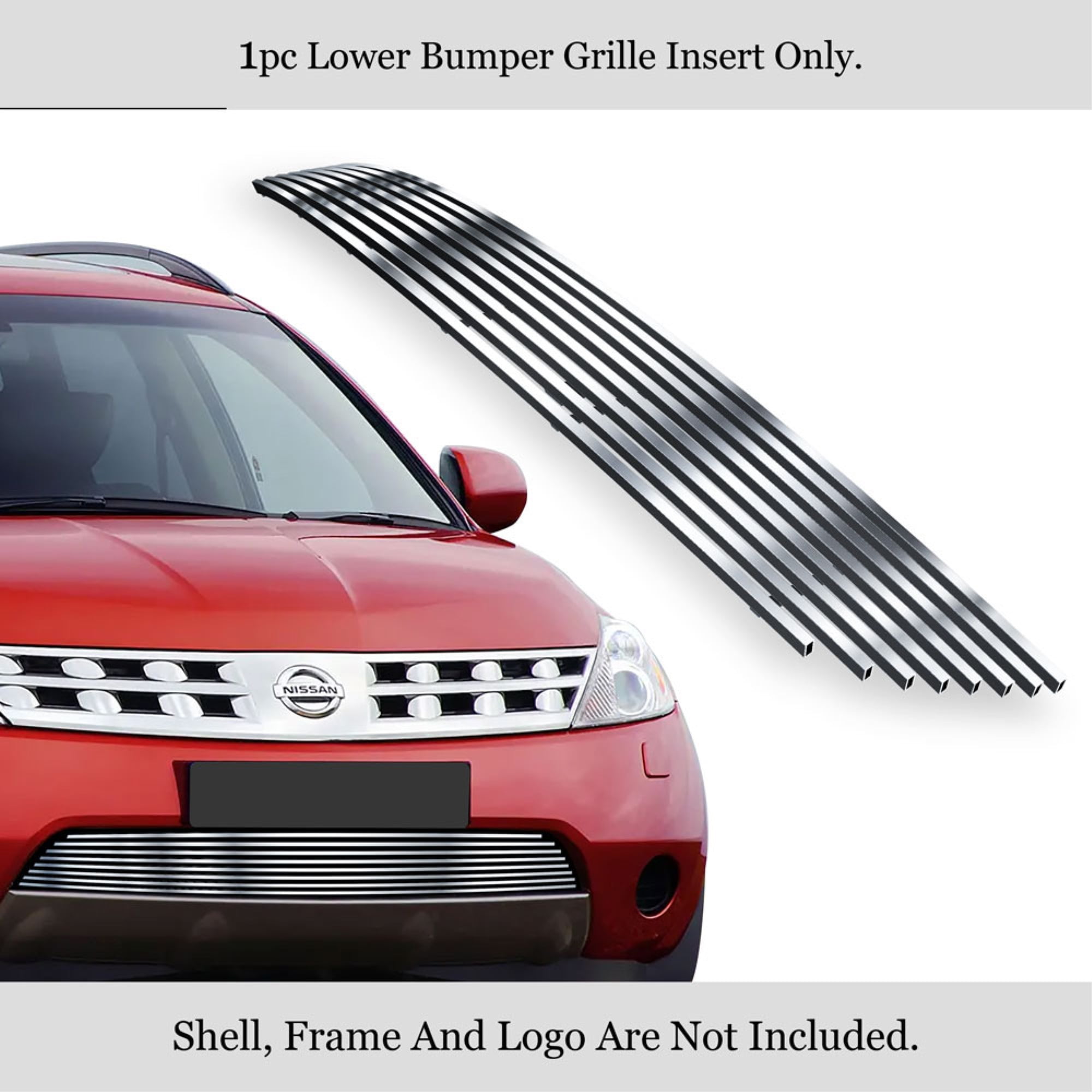 APS 2003-2008 Nissan Murano Stainless Steel Billet Grille 8x6 ...