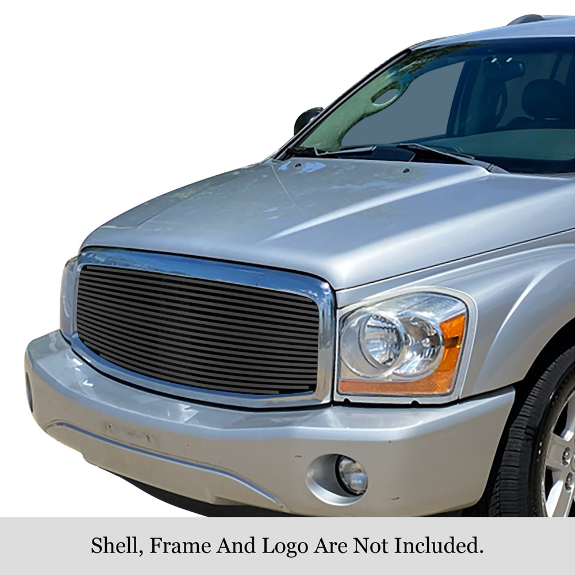 2004-2006 Dodge Durango Stainless Steel Black Powder Coated Finish 8X6 ...