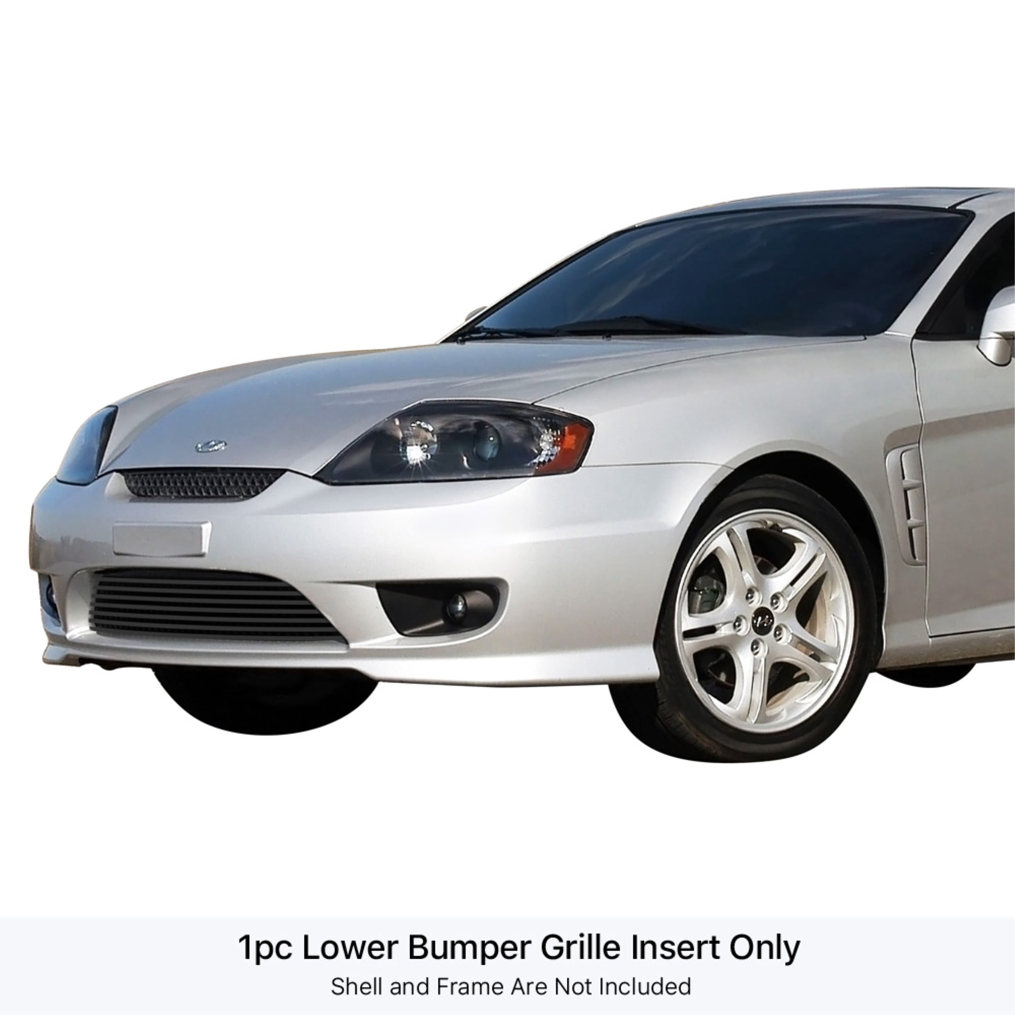 2005-2006 Hyundai Tiburon Stainless Steel Black Powder Coated Finish ...