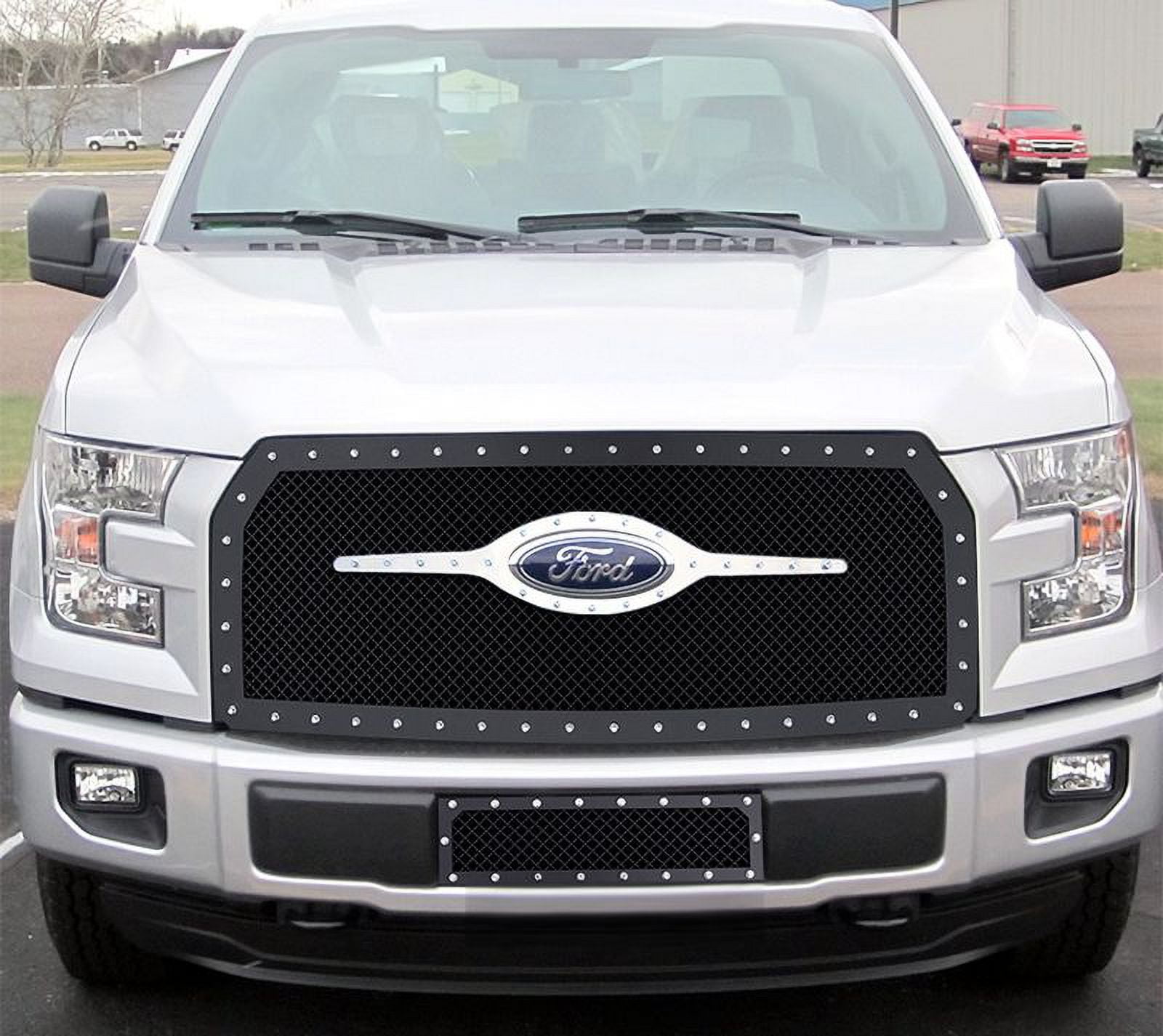 APS 2005-2007 Ford Excursion Rivet Grille 1.8 mm wire mesh rivet style ...