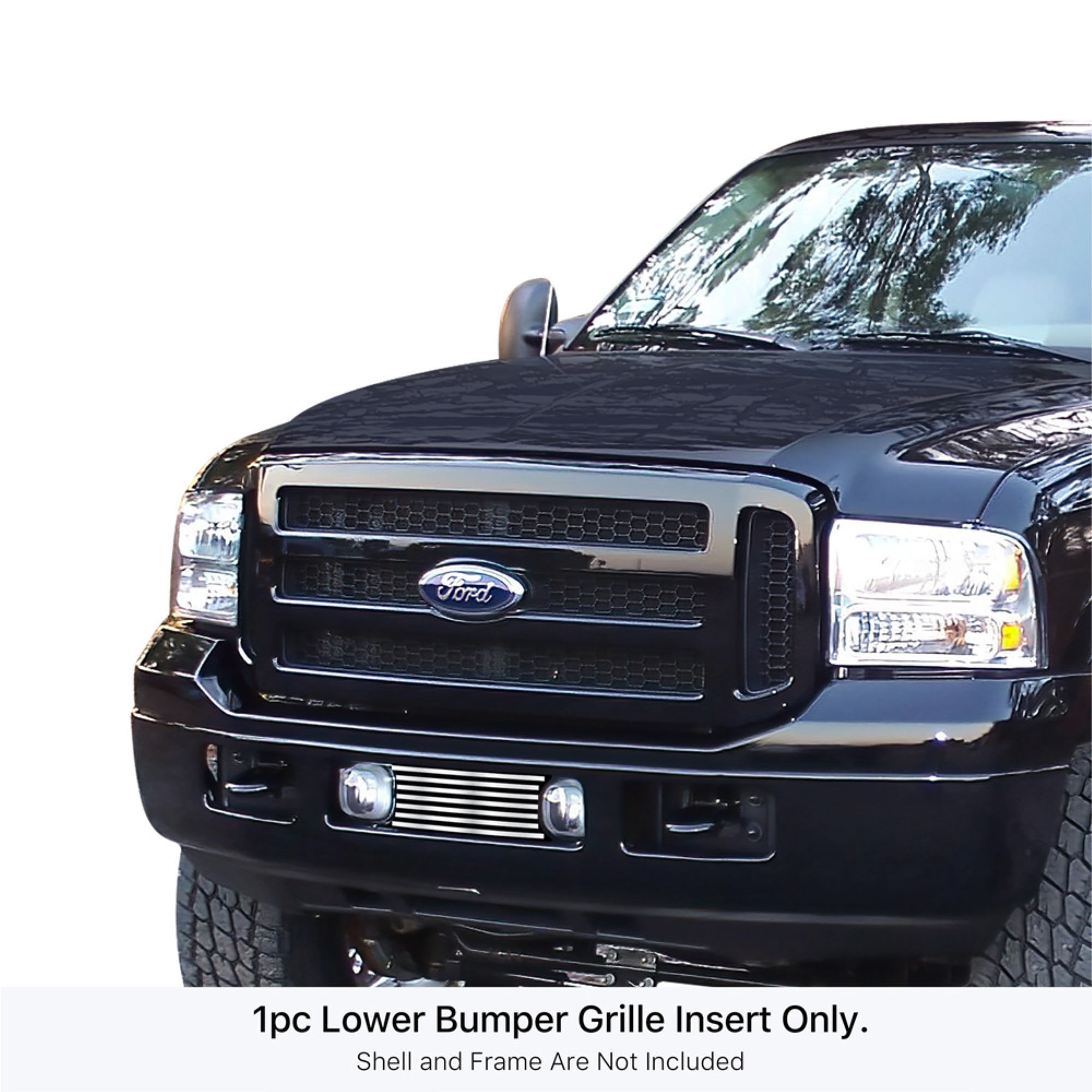 APS 2005-2007 Ford Excursion Stainless Steel Billet Grille 8x6 ...
