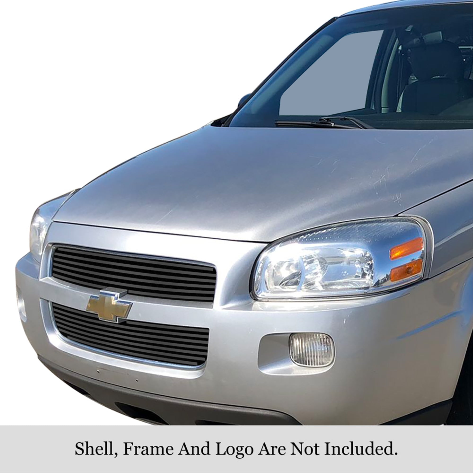 2005-2008 Chevy Uplander Stainless Steel Black Powder Coated Finish 8X6 ...