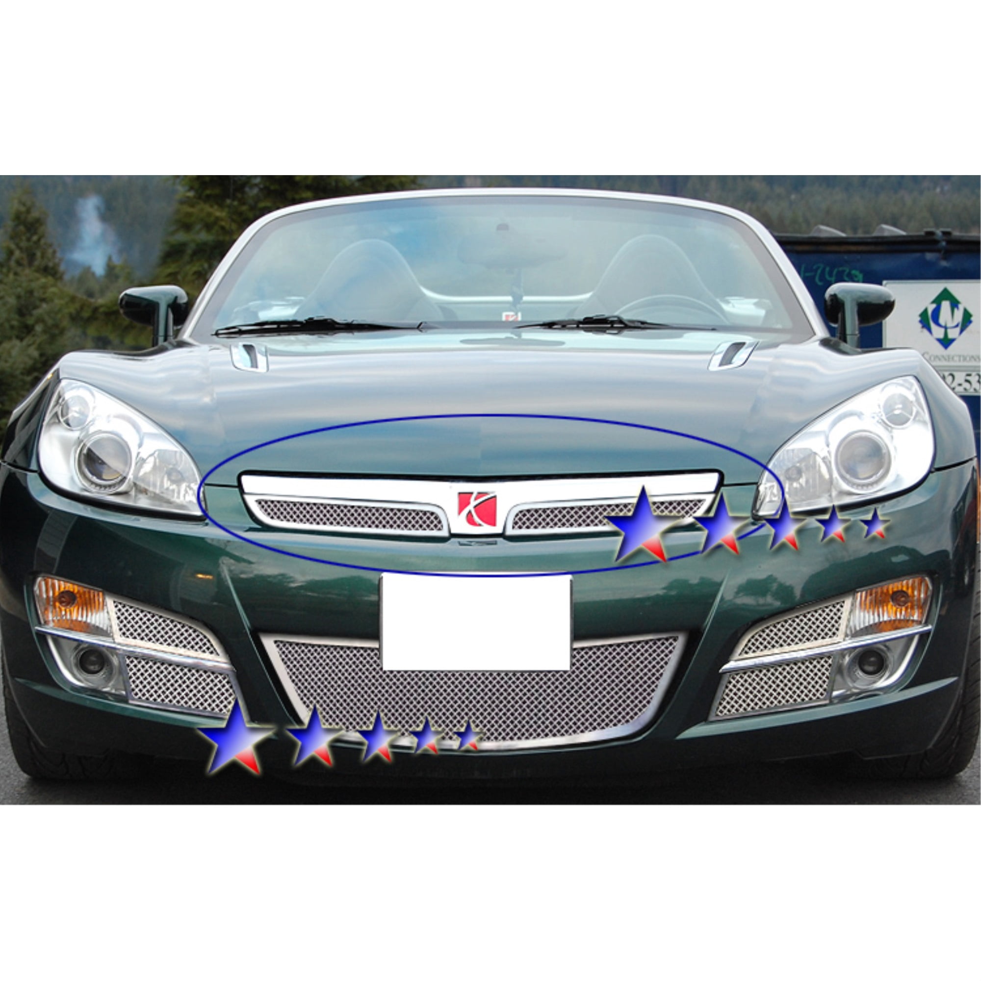 2007-2009 Saturn Sky Red Line Stainless Steel Polished Finish 1.8 Mm ...