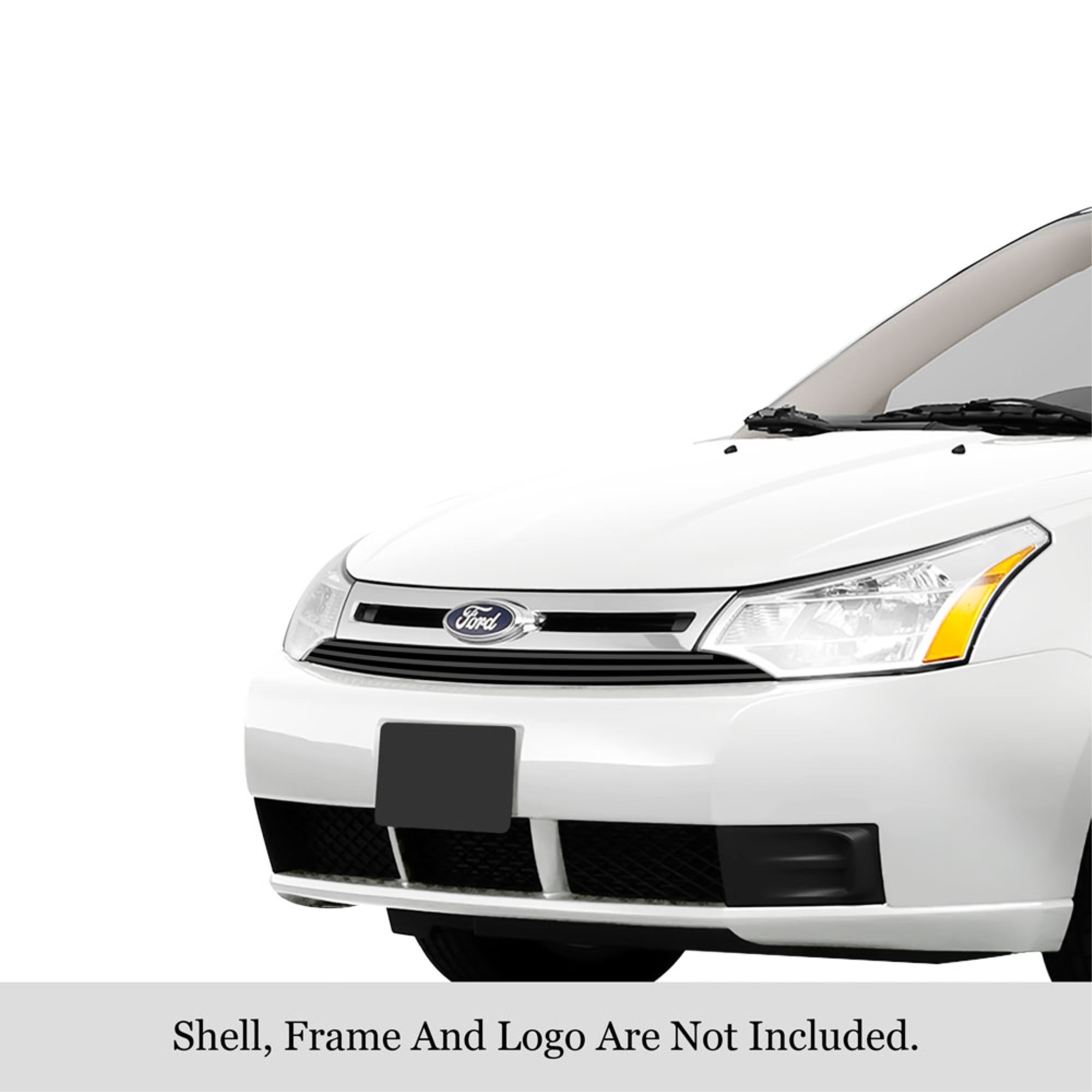 APS 2008-2011 Ford Focus Not For RS and XR Model Black Stainless Steel ...