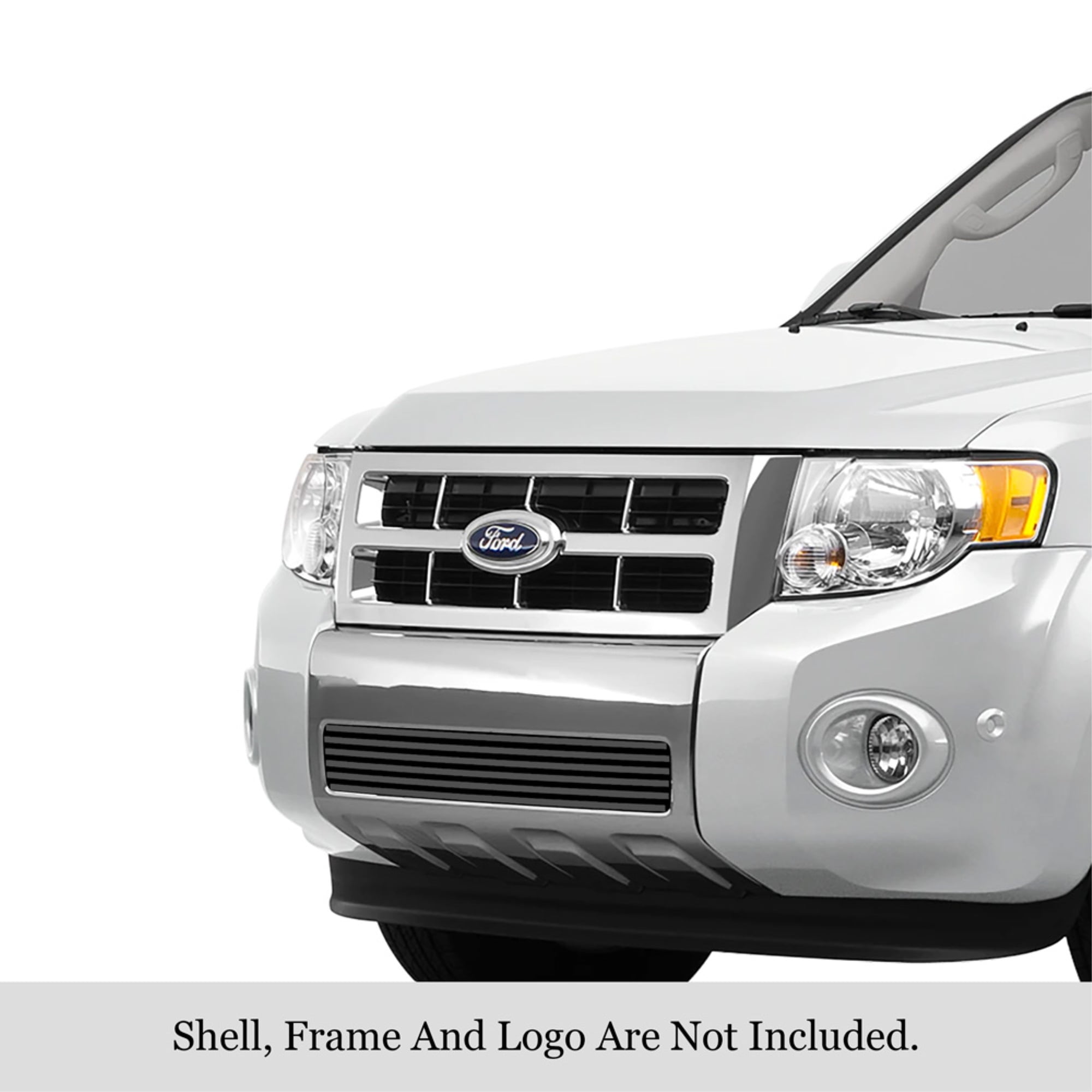 APS Black Stainless Steel Billet Grille for 2008-2012 Ford Escape ...