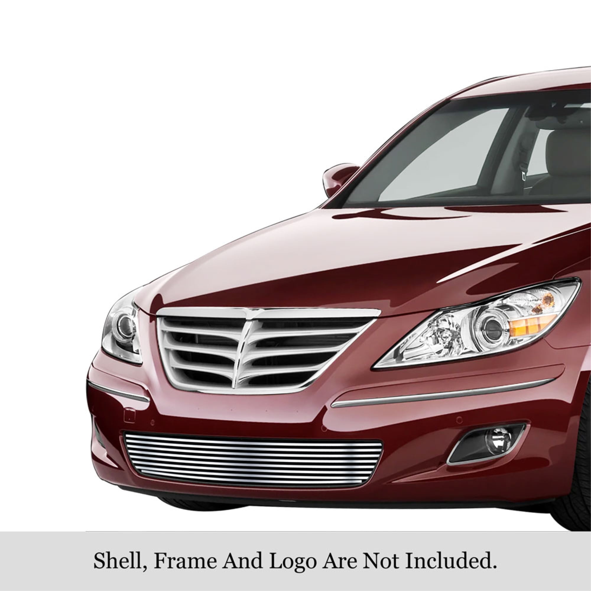 APS Stainless Steel Billet Grille for 2009-2011 Hyundai Genesis Sedan ...