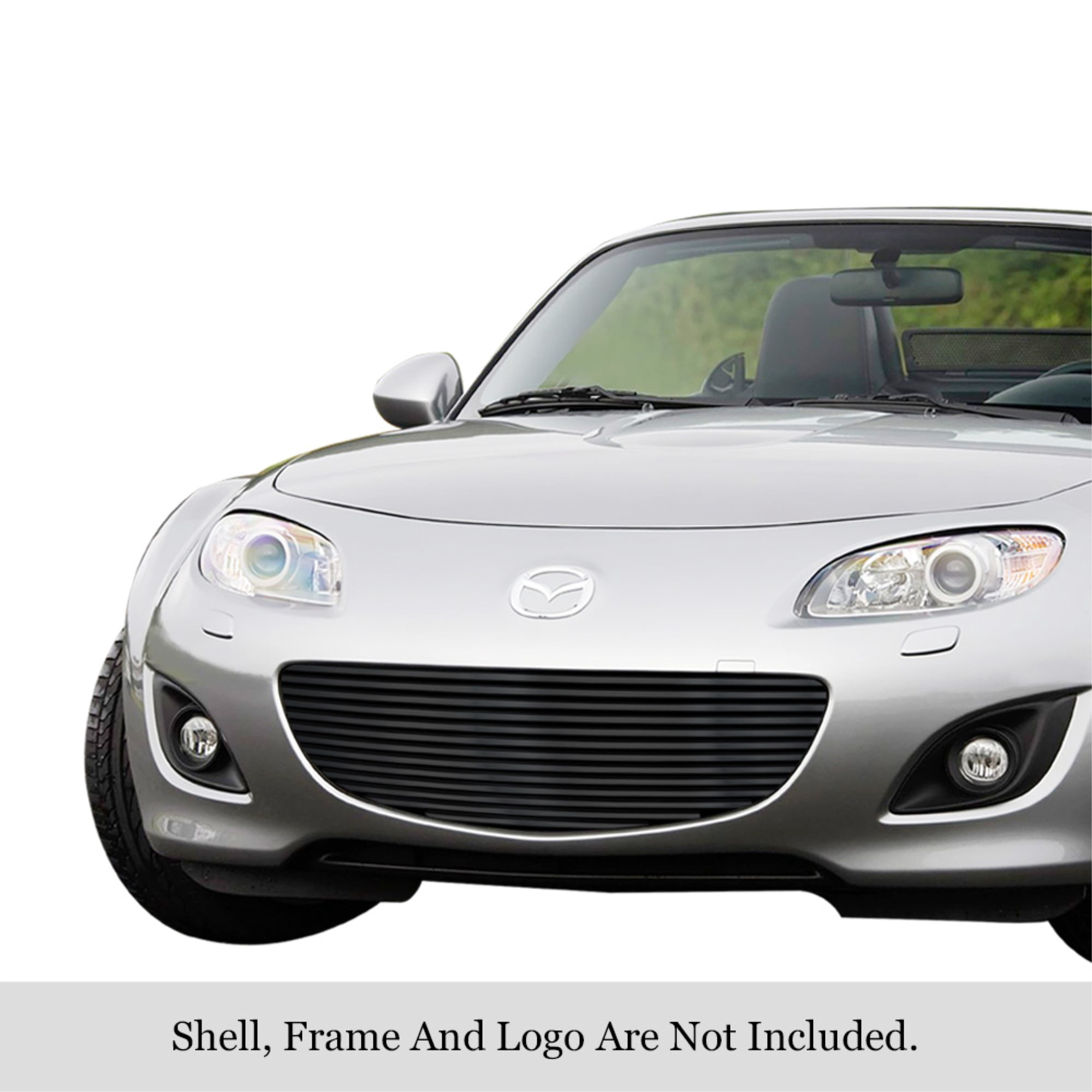 2009-2012 Mazda Mx-5 Honeycomb Style Only Stainless Steel Black Powder ...