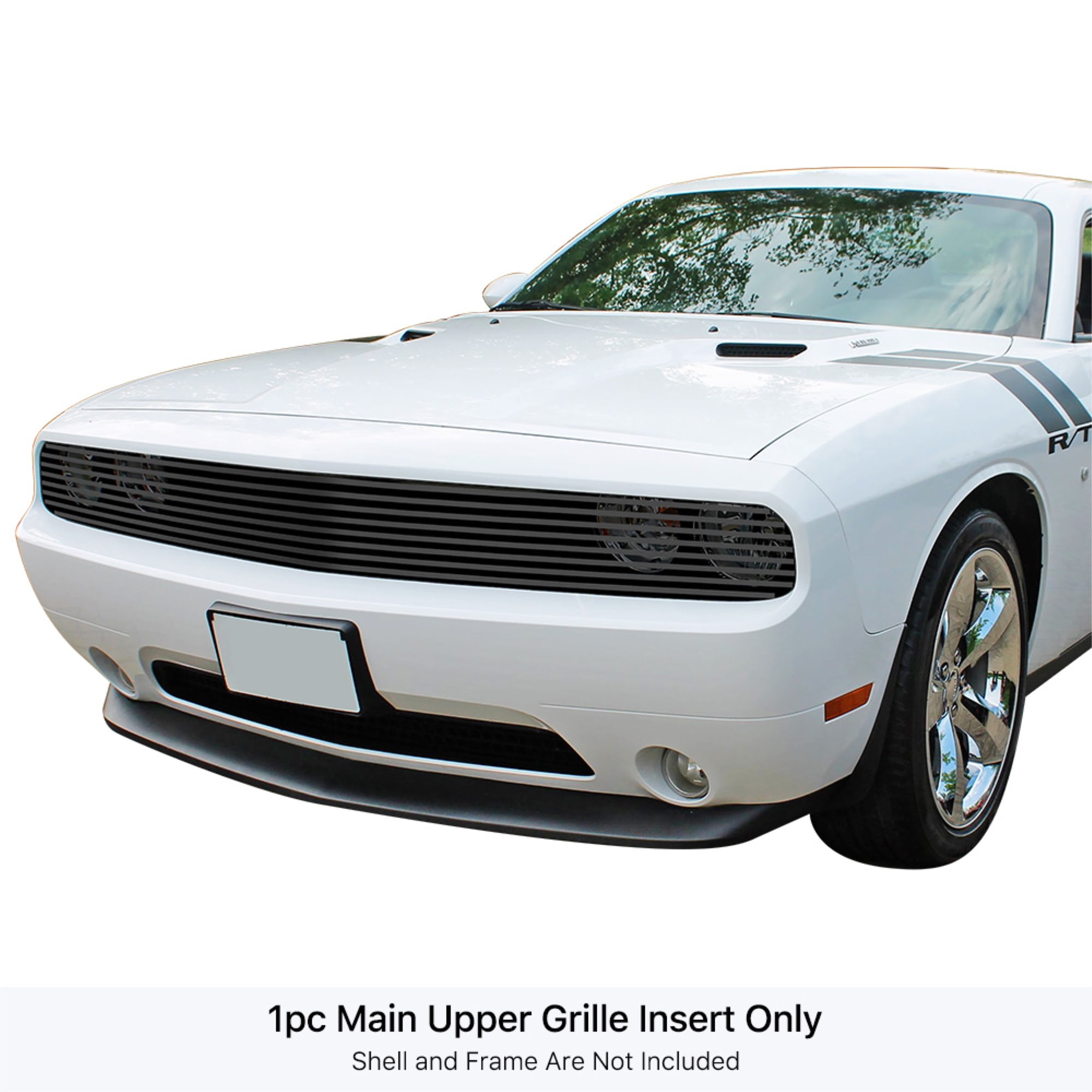 2009-2014 Dodge Challenger Phantom Stainless Steel Black Powder Coated ...