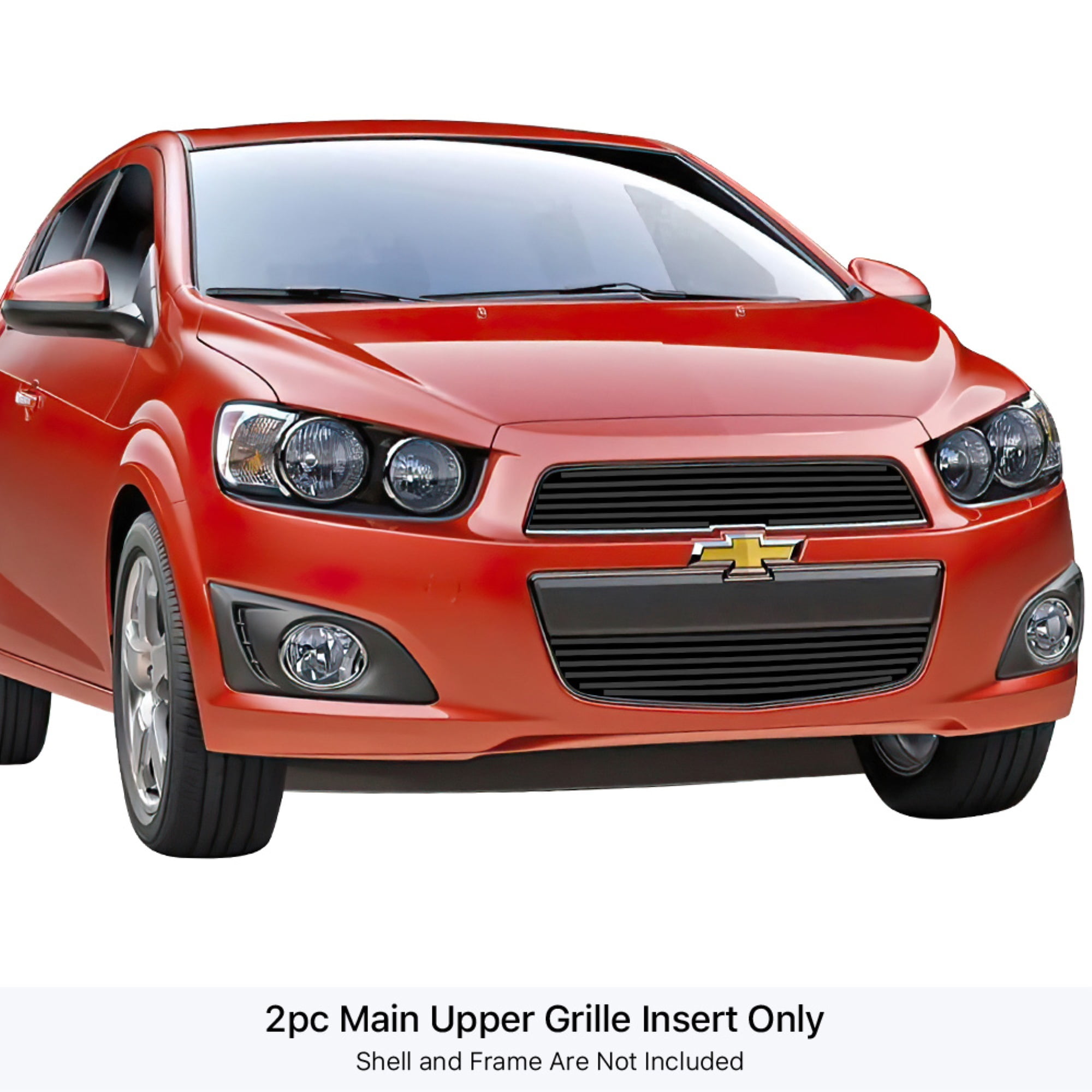 2012-2016 Chevy Sonic Not For Rs Models Stainless Steel Black Powder ...