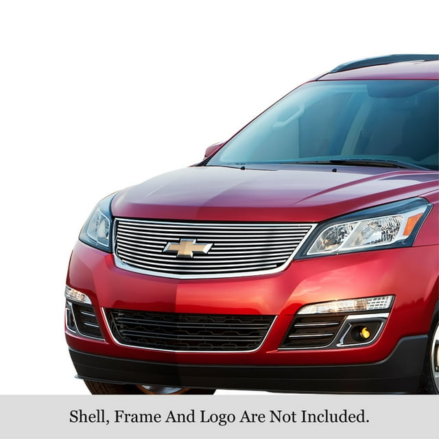 2013-2017 Chevy Traverse Logo Show Stainless Steel Silver Hairline ...