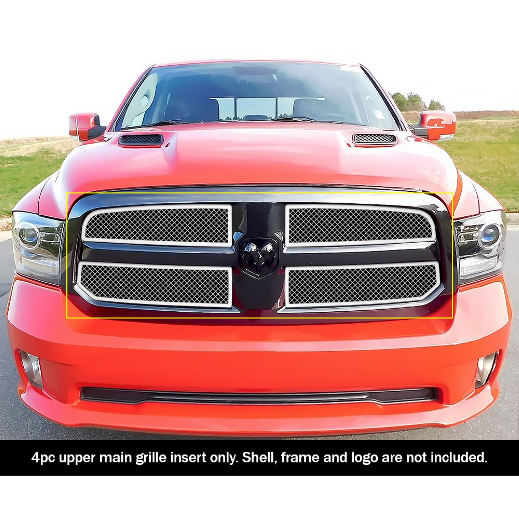 APS 2013-2018 Ram 1500 Honeycomb Style Only Mesh Grille 2.5 mm wire ...