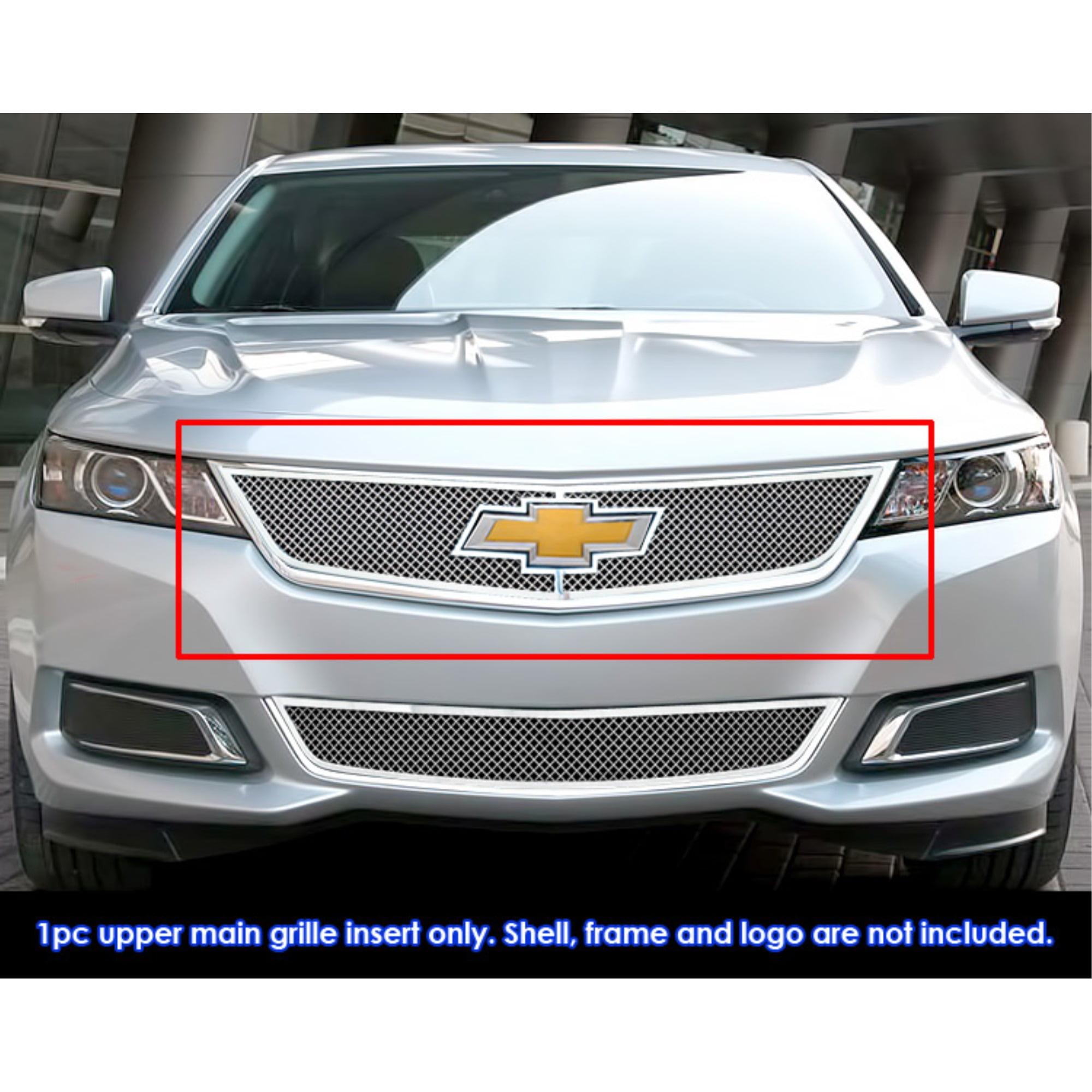 APS 2014-2020 Chevy Impala 304 Stainless-Steel 1.8mm Mesh Grille, Not ...