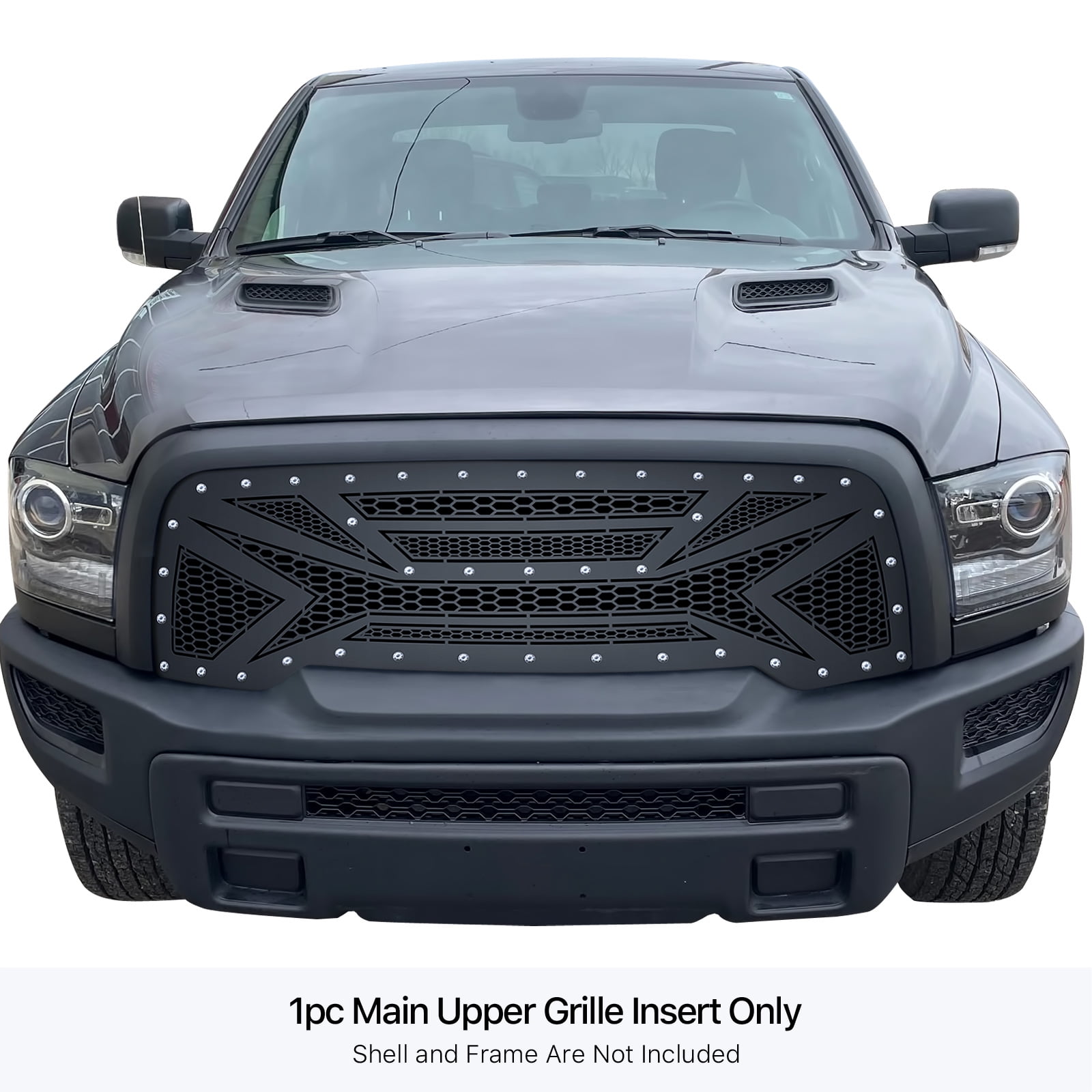 APS 2015-2018 Ram 1500 Rebel Sheet Grille laser cut - Walmart.com