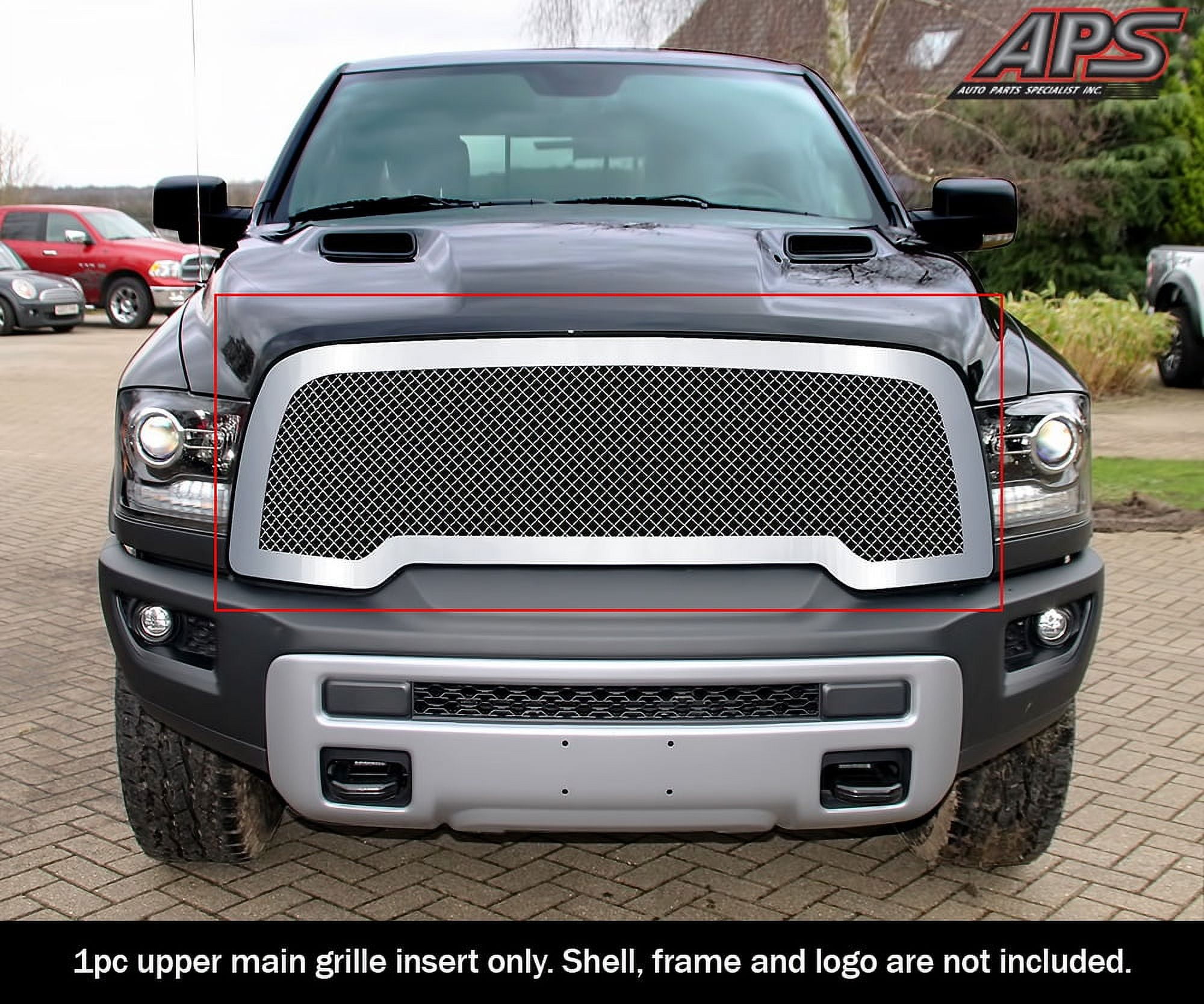 APS 2015-2018 Ram Rebel 1500 Mesh Grille 2.5 mm wire mesh - Walmart.com