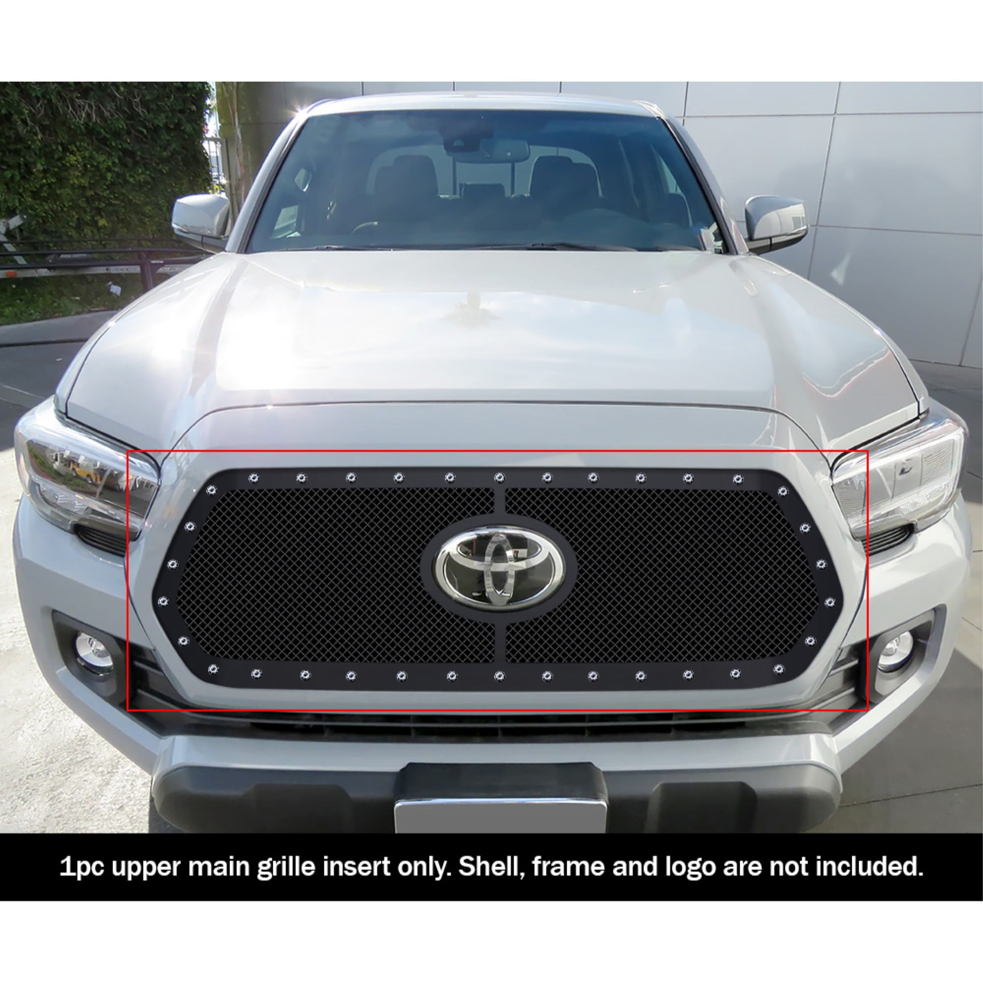 APS 2018-2019 Toyota Tacoma with front sensor TSS Rivet Grille 1.8 mm ...