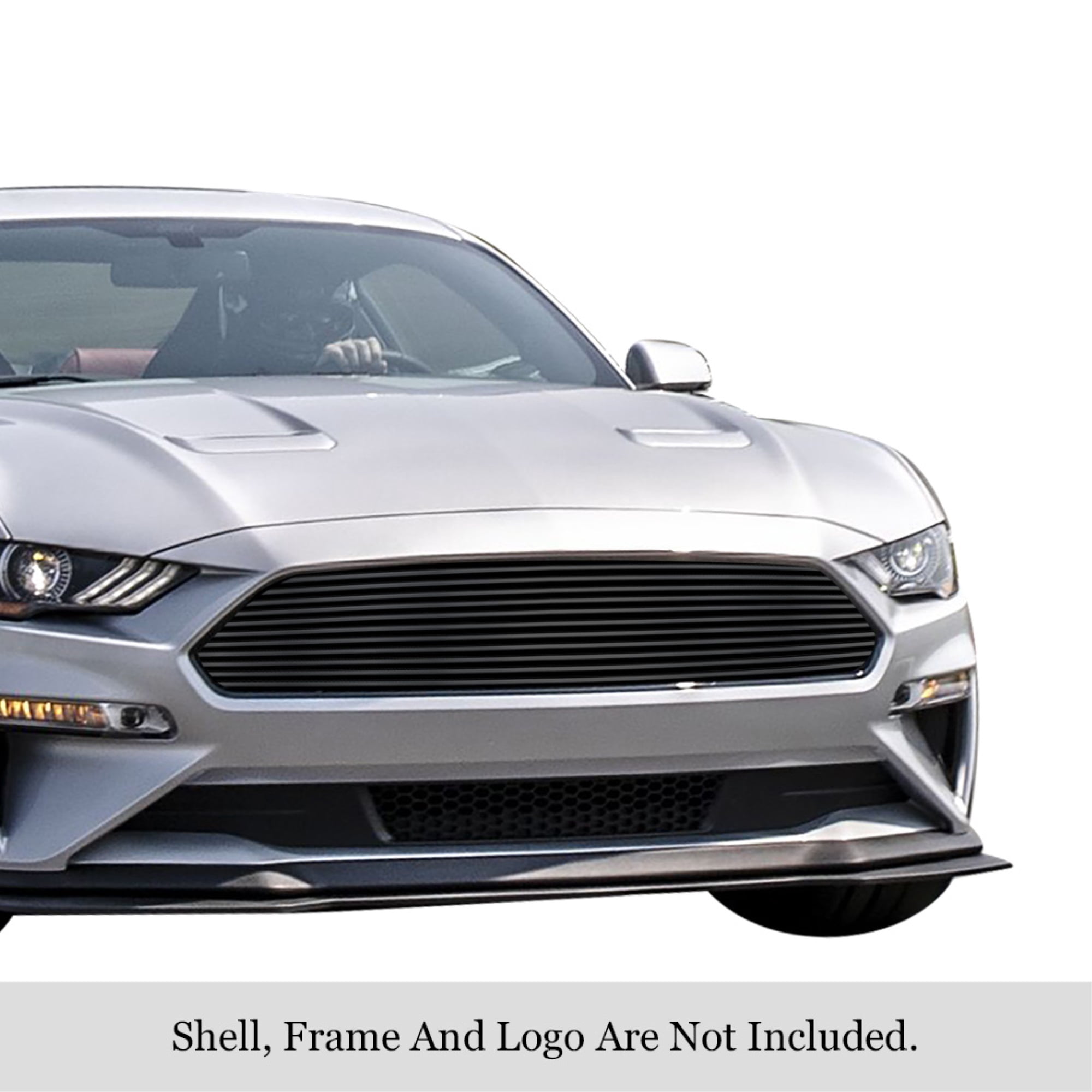 APS 2018-2022 Ford Mustang Only for V8 GT models Black Stainless Steel ...