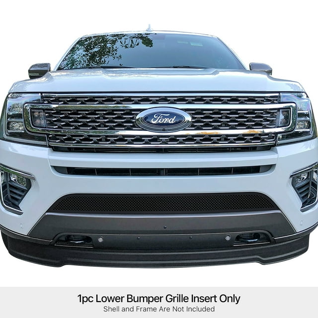 APS 2018-2023 Ford Expedition Black Wire Mesh Grille 1.8 mm wire mesh ...