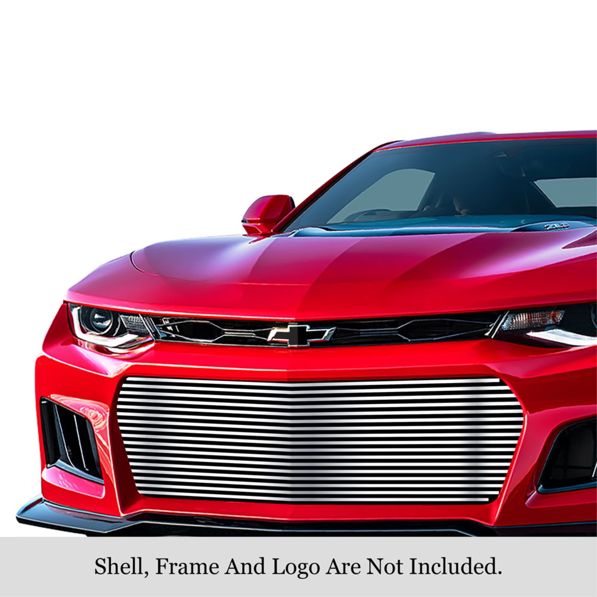 APS 2019-2023 Chevy Camaro ZL1 Stainless Steel Billet Grille 8x6 ...
