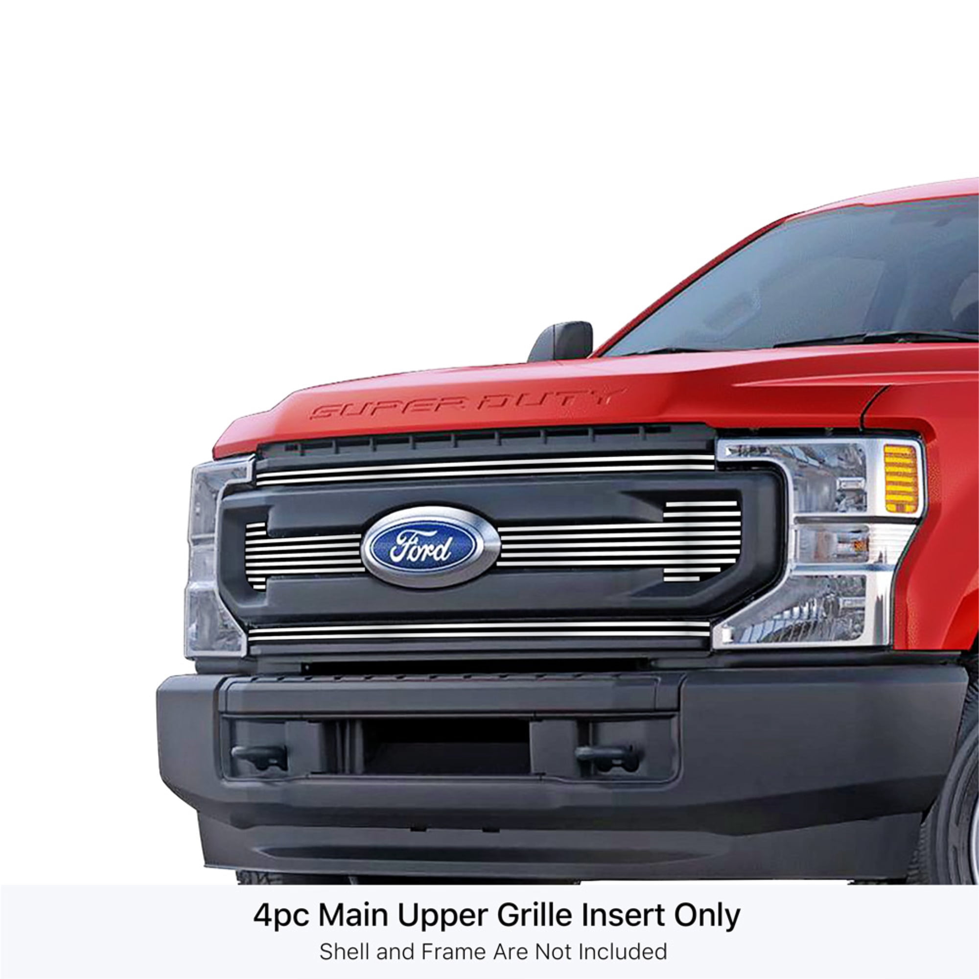 APS 2020-2021 Ford F-250 XL Stainless Steel Billet Grille 8x6 ...