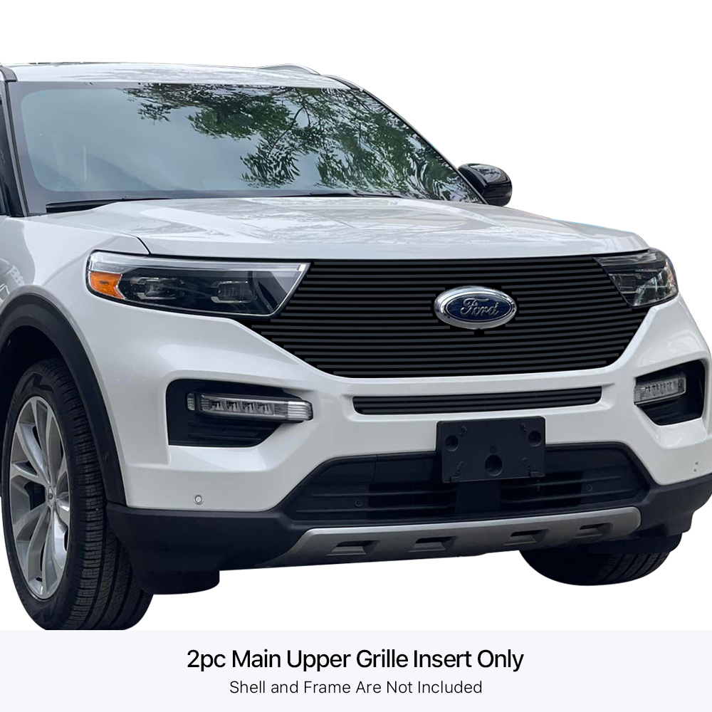 APS 2020-2023 Ford Explorer Platinum & ST & ST-Line Black Stainless ...