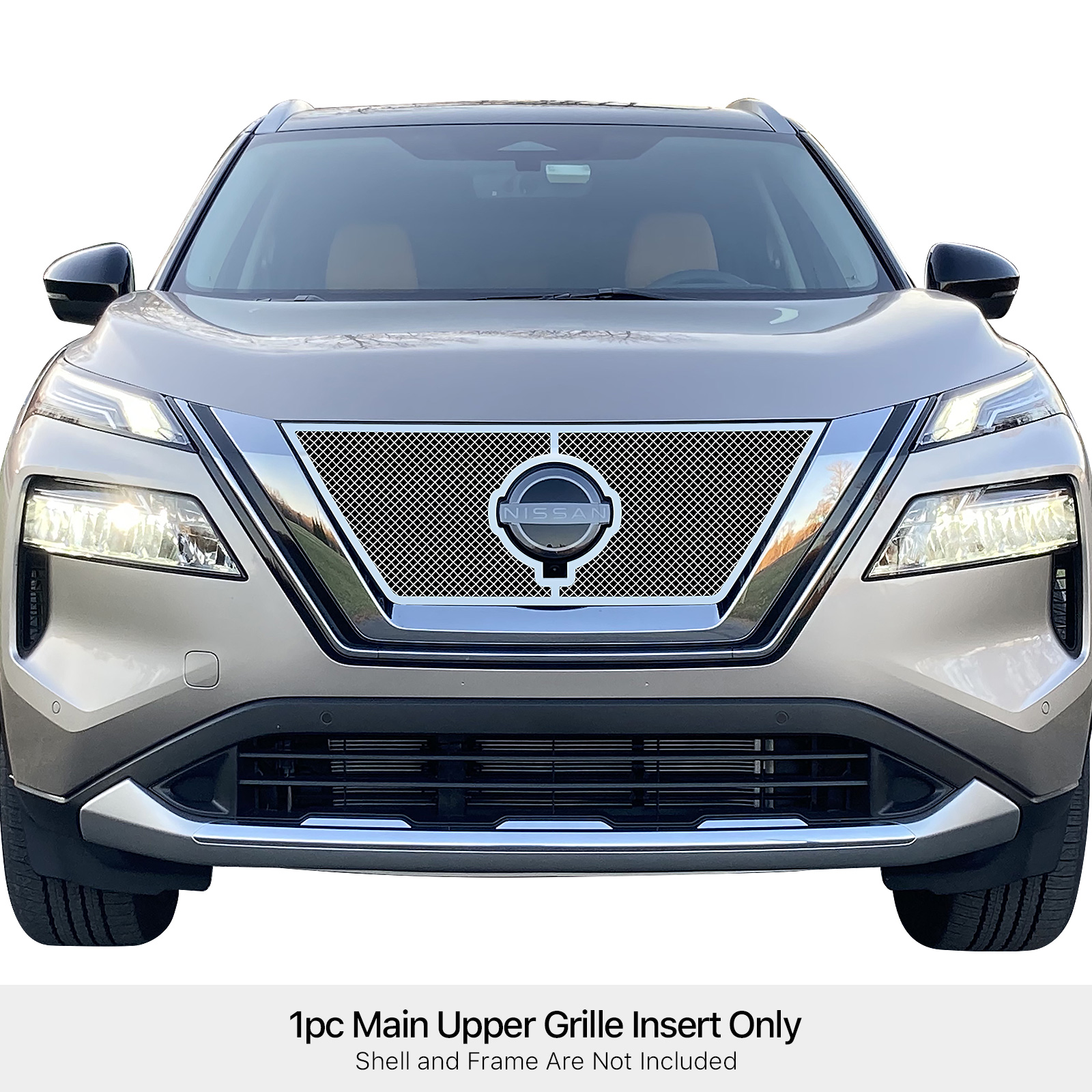 APS Wire Mesh Grille Metal 2021 Nissan Rogue, 1.8 mm - Walmart.com