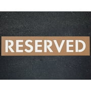 Reserved Sign Template