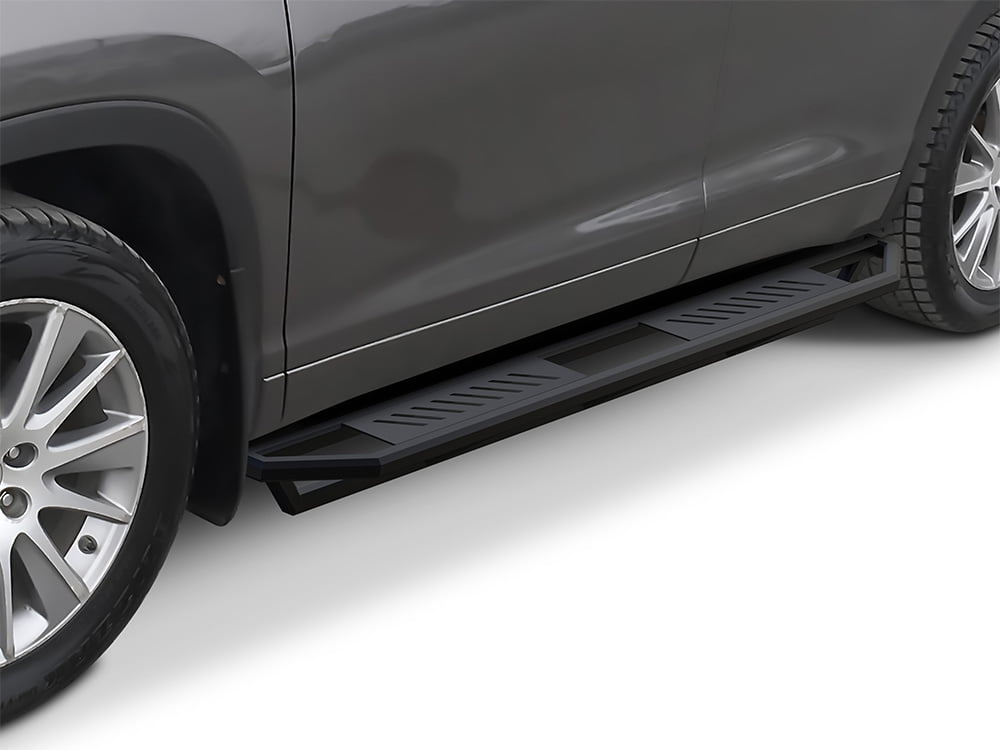 APS Stainless Steel 6.5in Side Bars Square Tube Compatible with Toyota ...